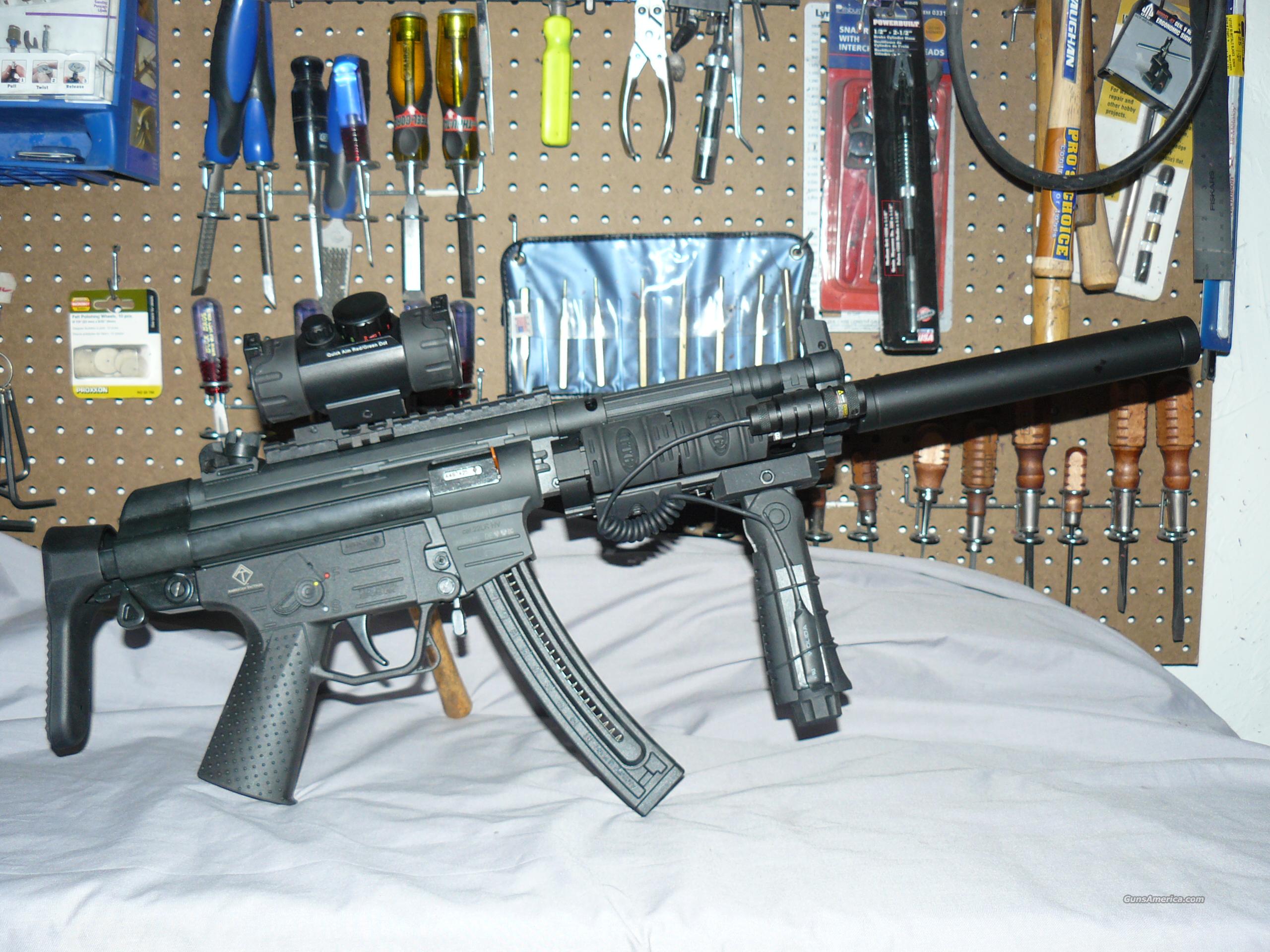 GSG-522 H&K MP5 22LR PACKAGE, RETRACTABLE STOCK... for sale