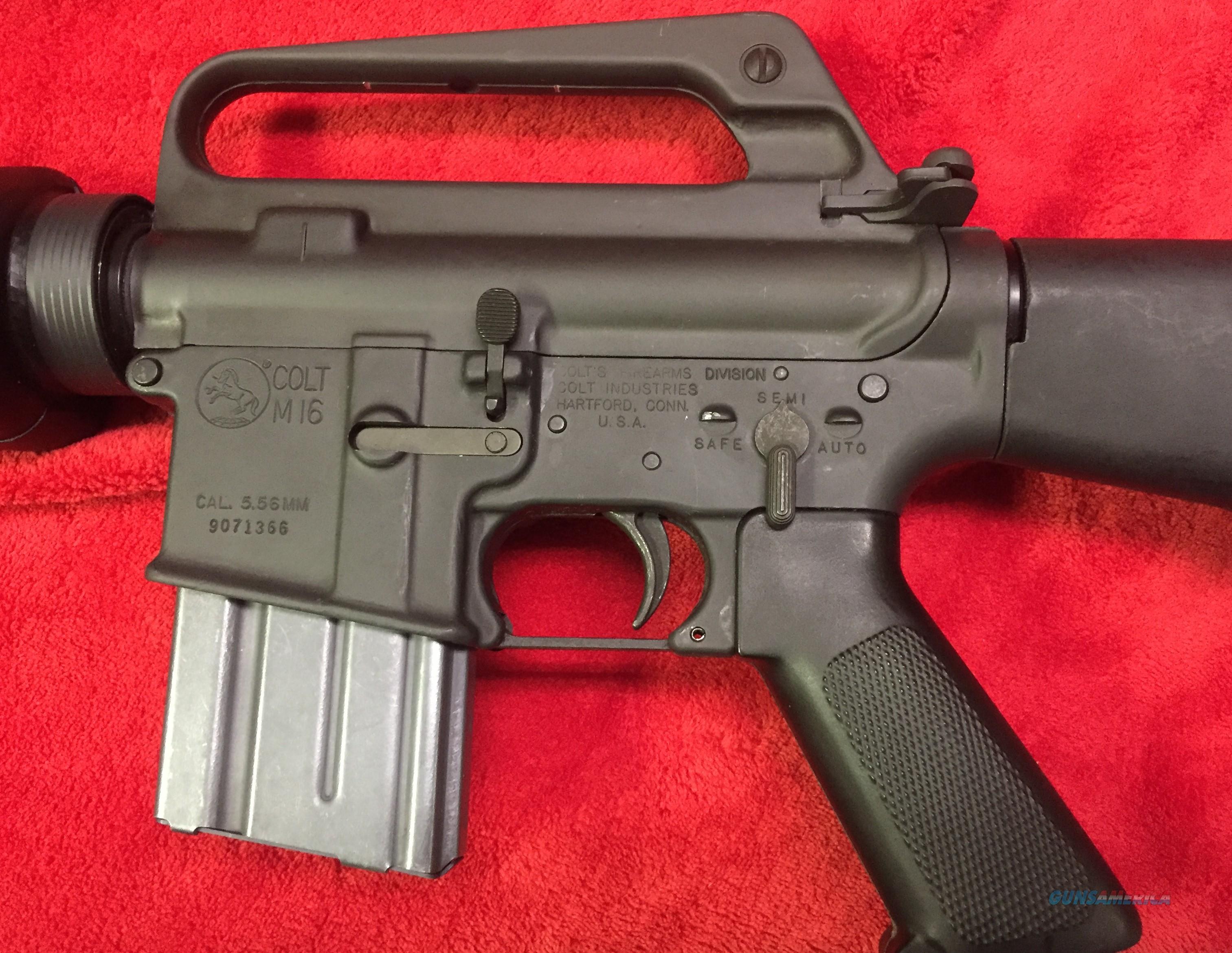 Colt M16-A1, fully transferable, Ex... for sale at Gunsamerica.com ...
