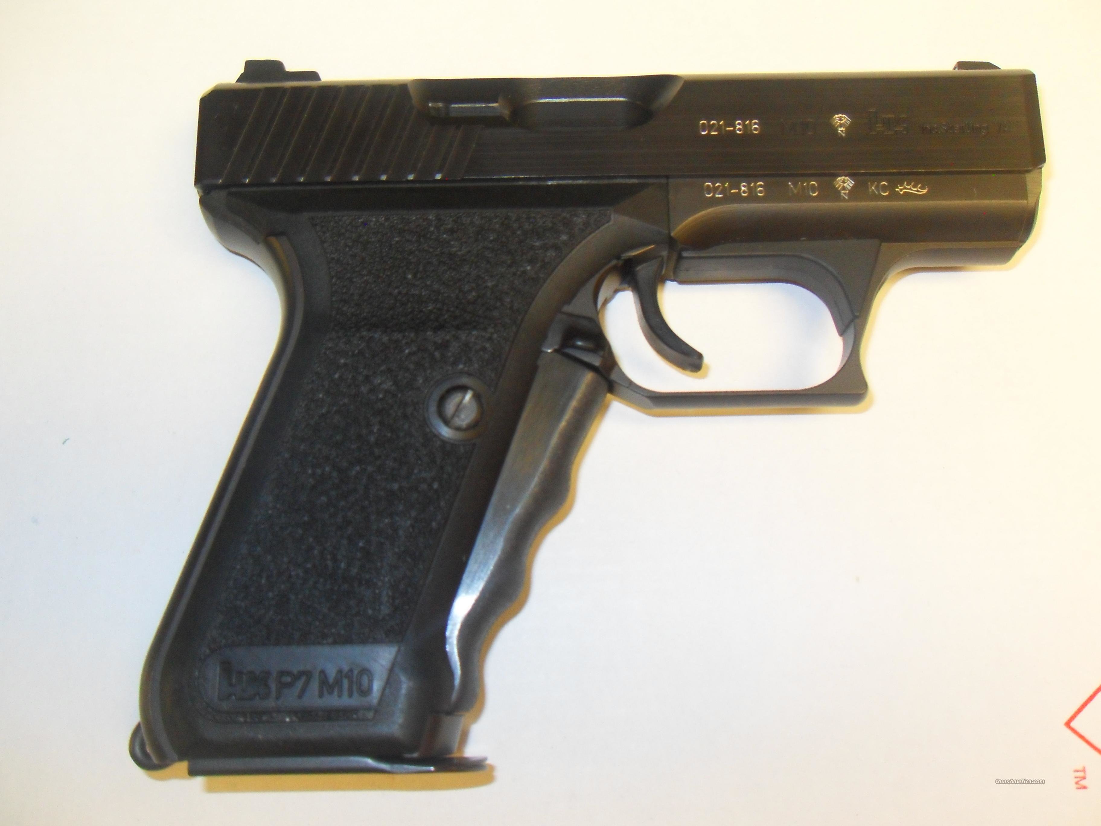 HK Heckler & Koch P7M10 Blue for sale at Gunsamerica.com: 947042442