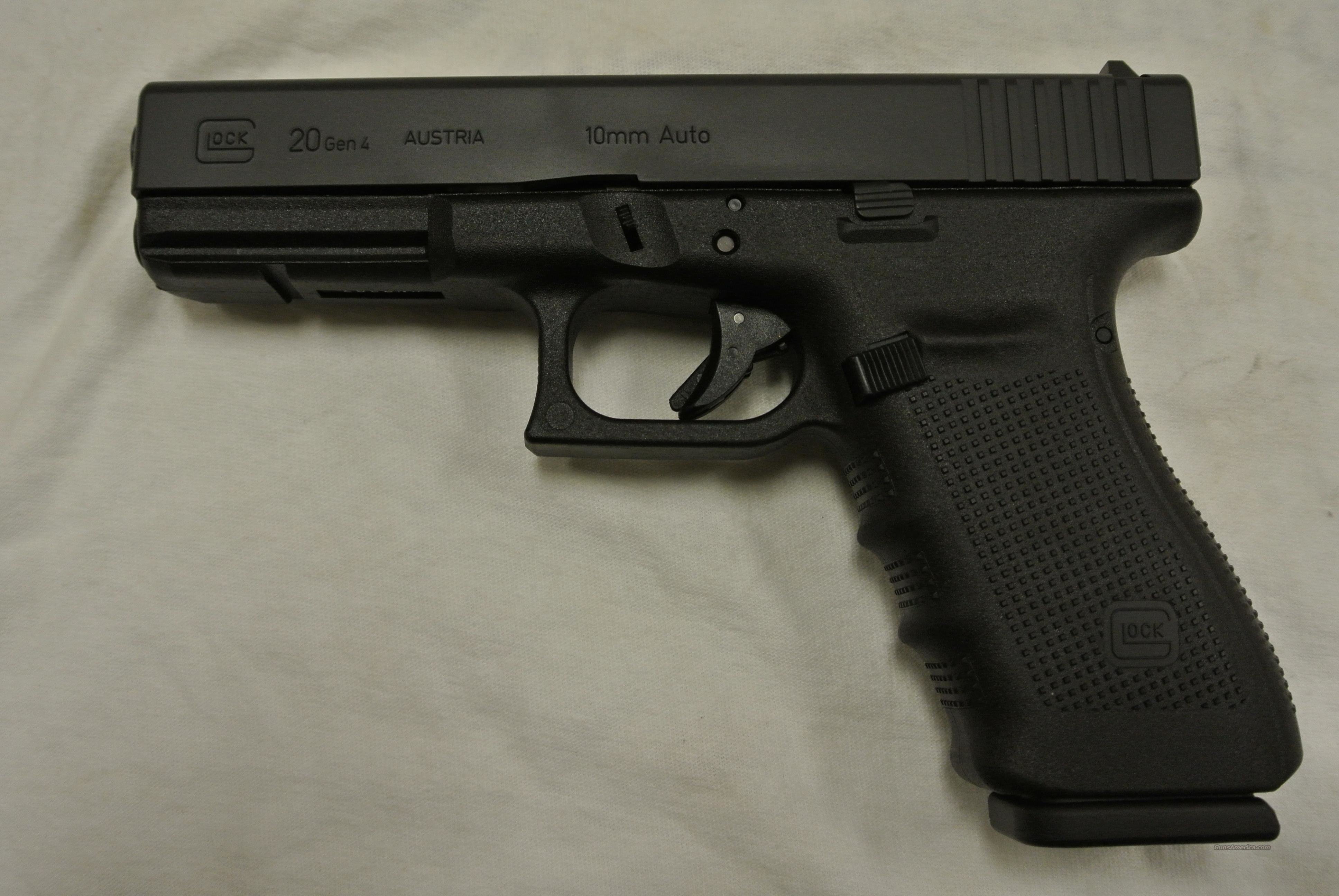Glock 20 Gen 4 10mm auto Pistol for sale