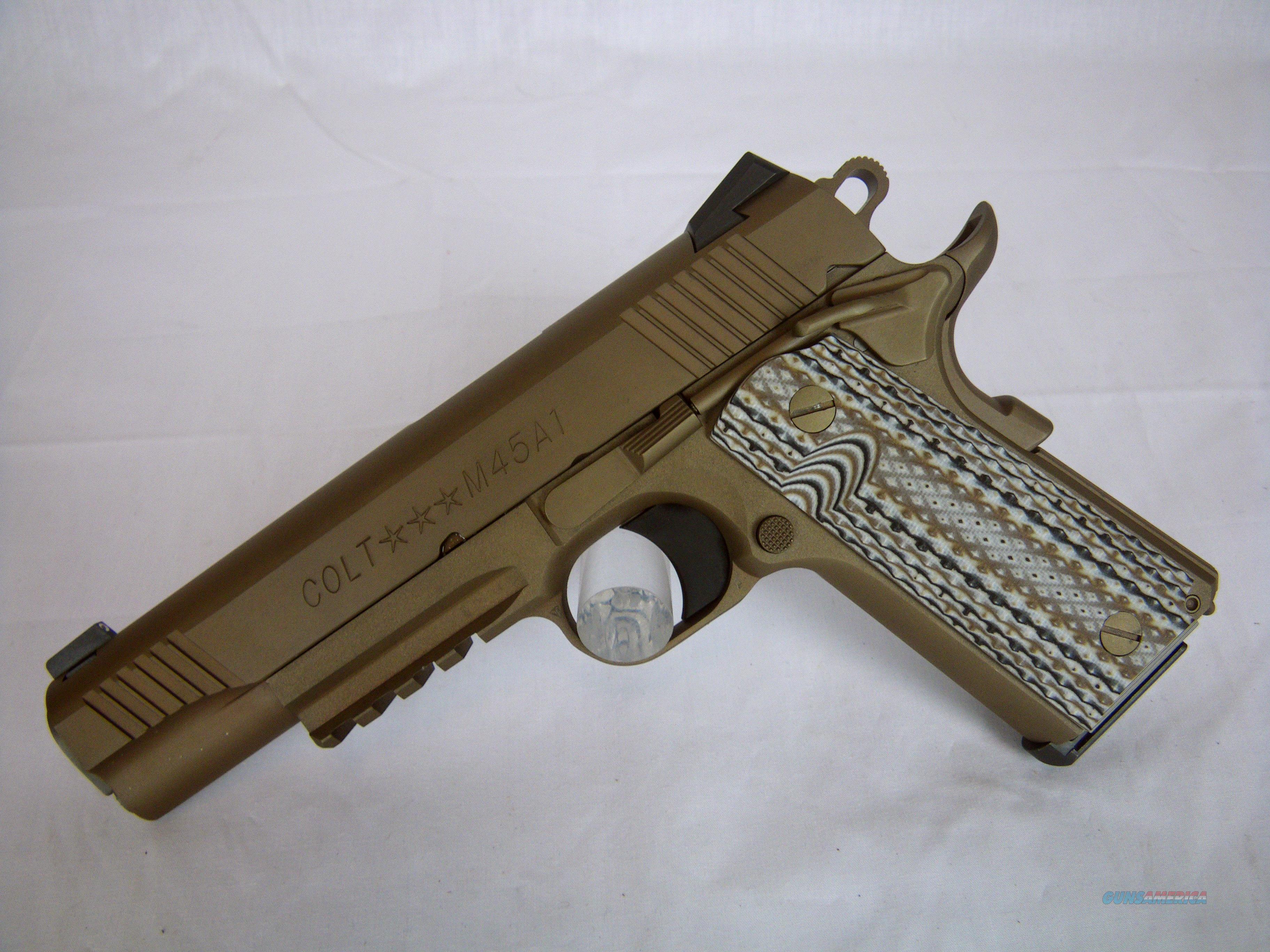 Colt Rail Gun Marine Government 191... for sale at Gunsamerica.com ...