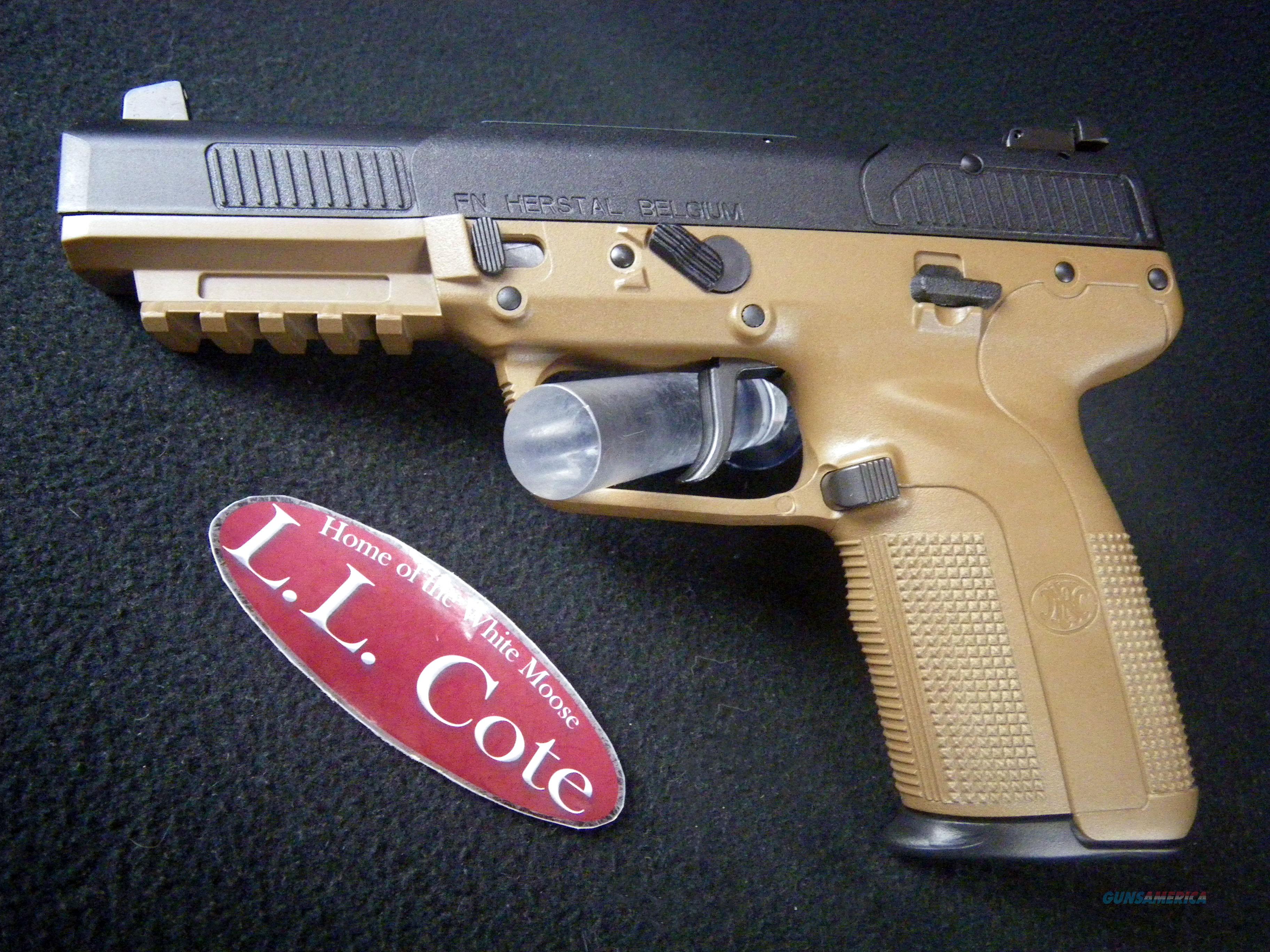 FNH Five-Seven FDE 5.7x28 4.8" NEW ... for sale at Gunsamerica.com ...