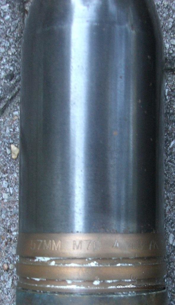 US WWII 57mm Antitank Shell Complet... for sale at Gunsamerica.com ...