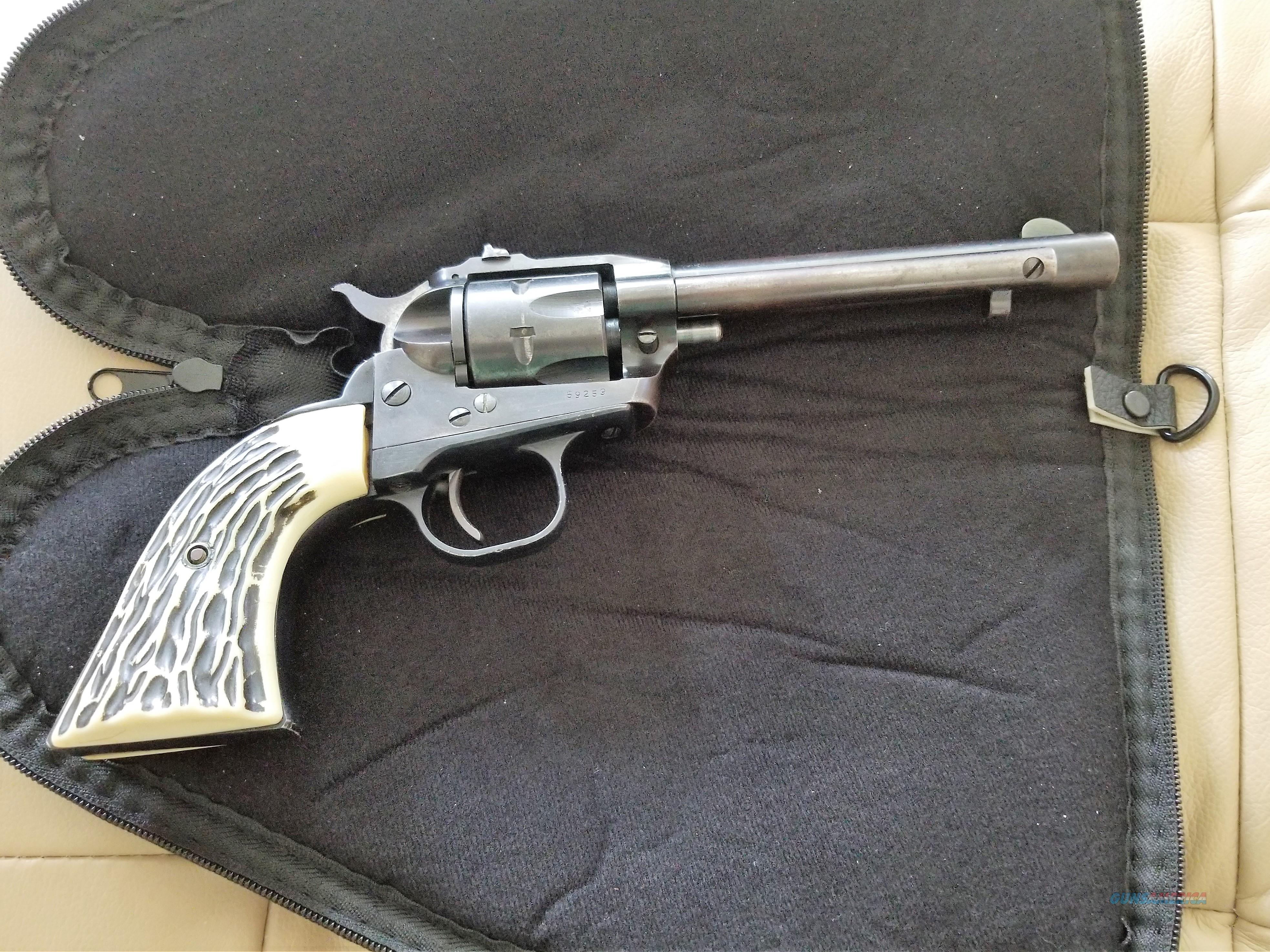 Ruger 22 Cal Single Six with Stag G... for sale at Gunsamerica.com ...
