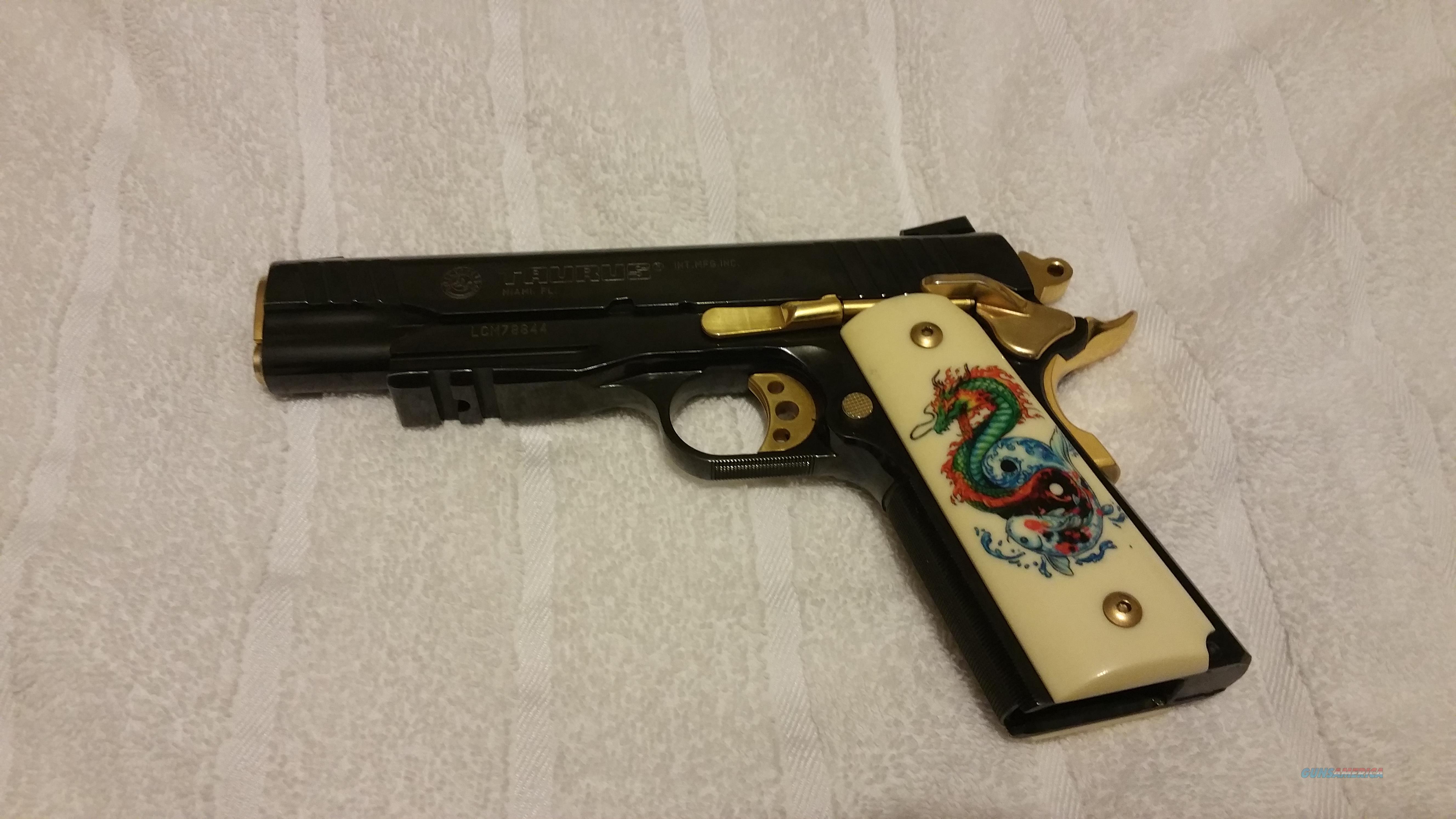 TAURUS 1911 WITH GOLD ACCENTS for sale at Gunsamerica.com: 903345296
