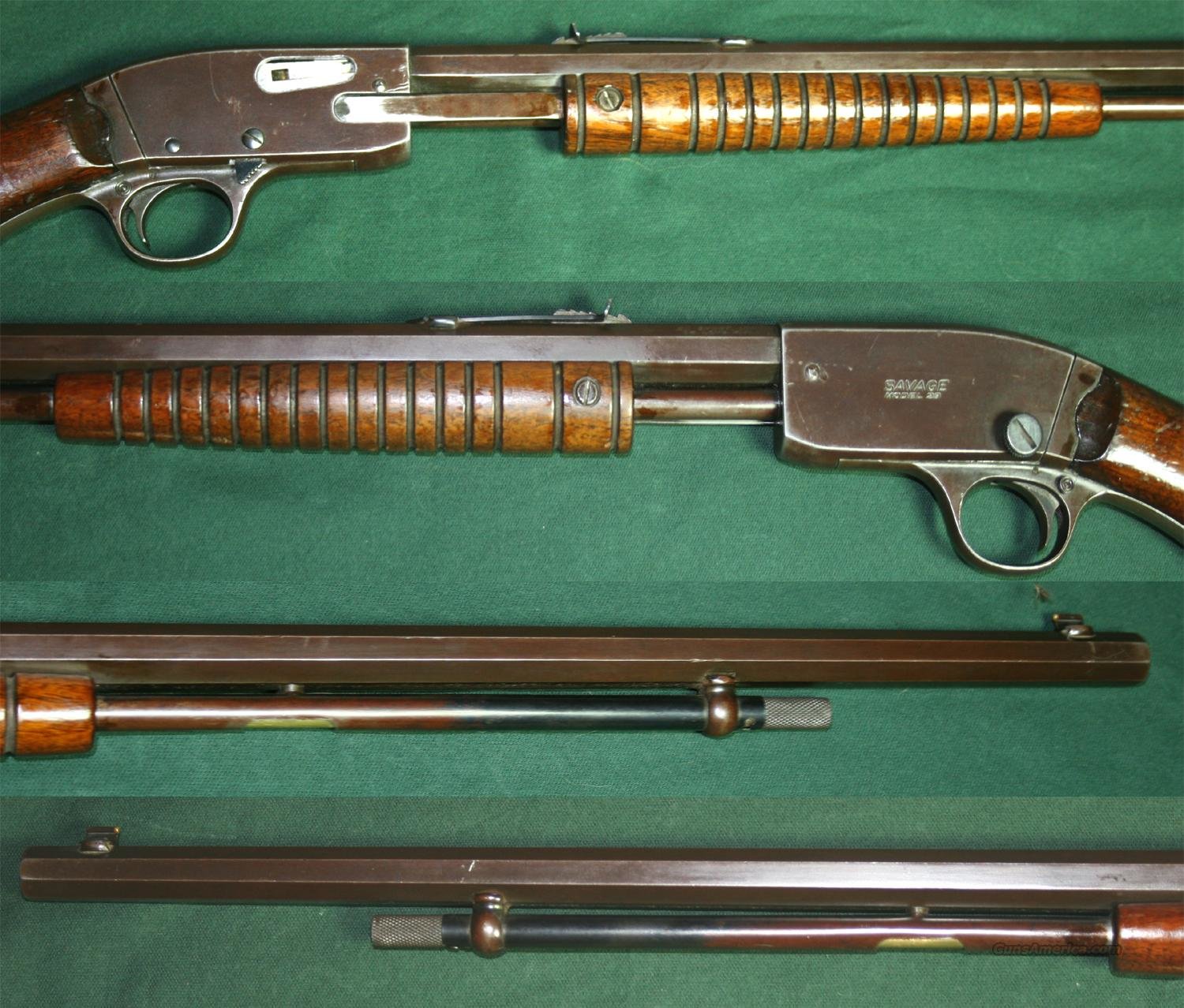 Savage Model 29 Pump 22 with Octago... for sale at Gunsamerica.com ...