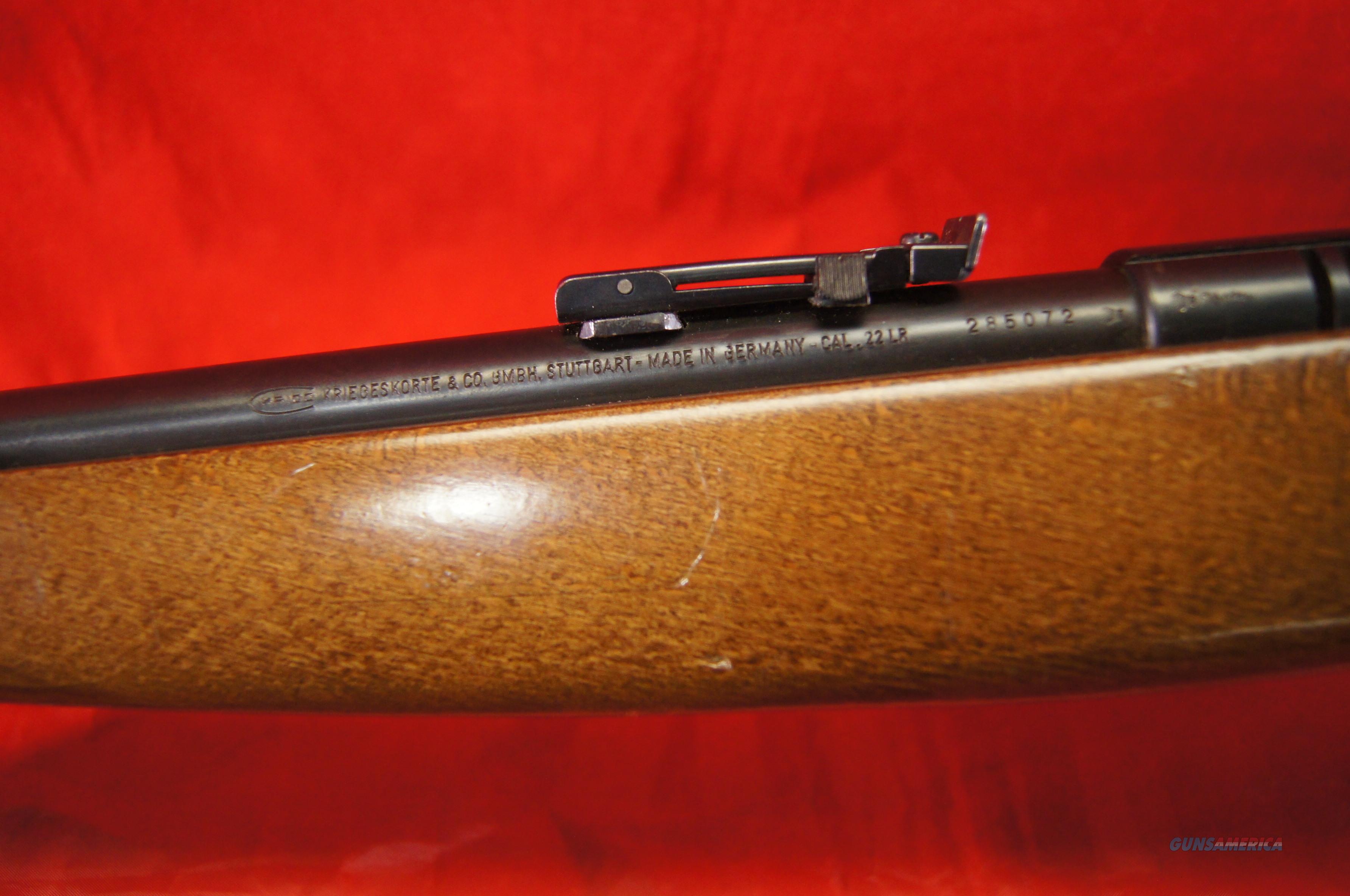 KRICO SINGLE BARREL .22 LR for sale at Gunsamerica.com: 982714143