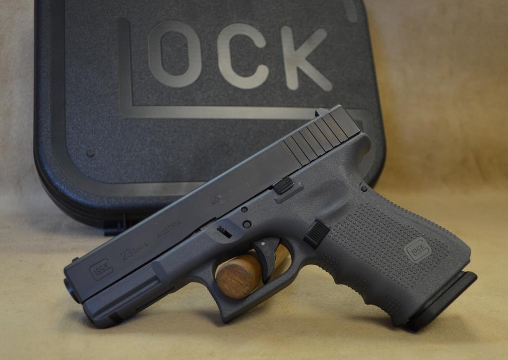 GLPG2350201GF Glock 23 Gen 4 Grey - Exclusive -... for sale