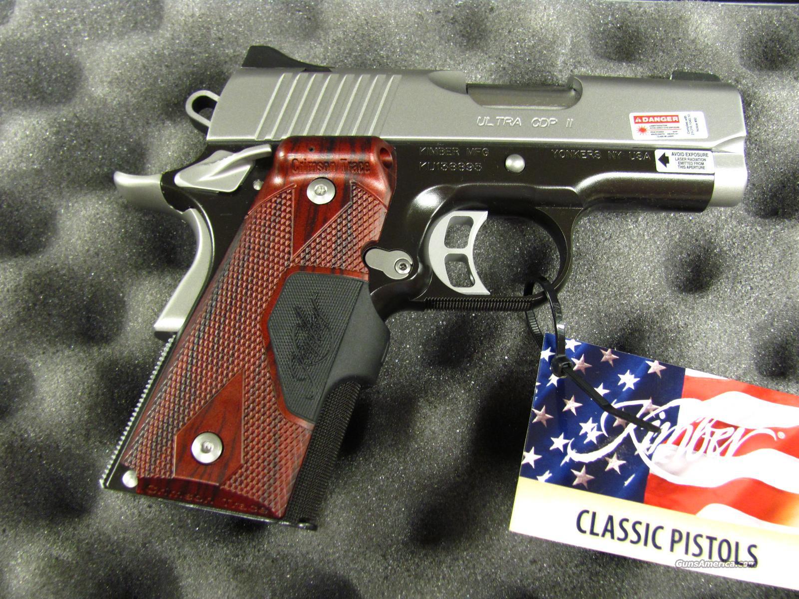 Kimber Ultra CDP II 45 ACP with Laser Grips **... for sale