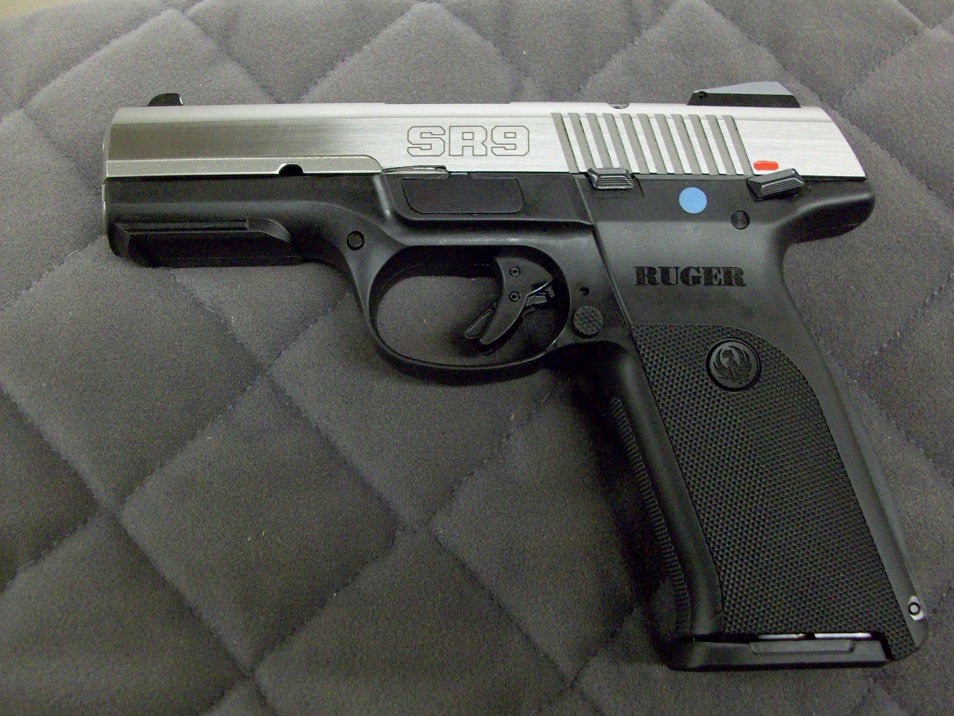 Ruger SR9 9 mm Stainless **NEW** for sale at Gunsamerica.com: 931884928