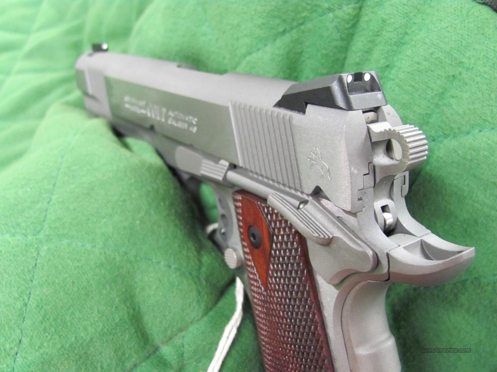 Colt 1911 Government Stainless XSE ... for sale at Gunsamerica.com ...