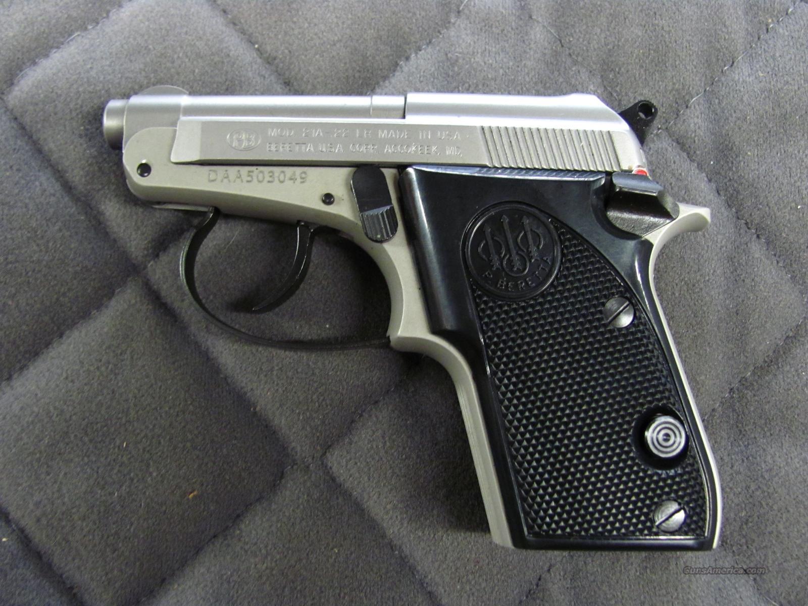 Beretta 21 Bobcat Inox 22 LR **NEW** for sale