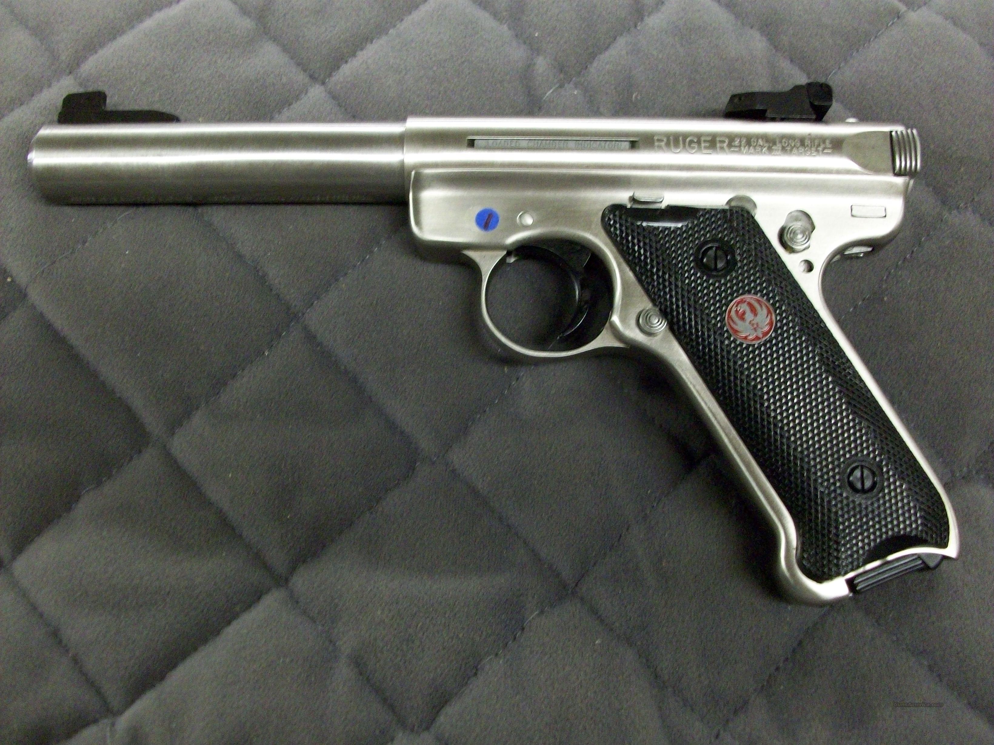 Ruger Mark III Target Stainless 22L... for sale at Gunsamerica.com ...