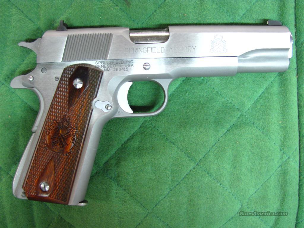Springfield 1911 A1 Mil-Spec Stainless 45 acp ... for sale