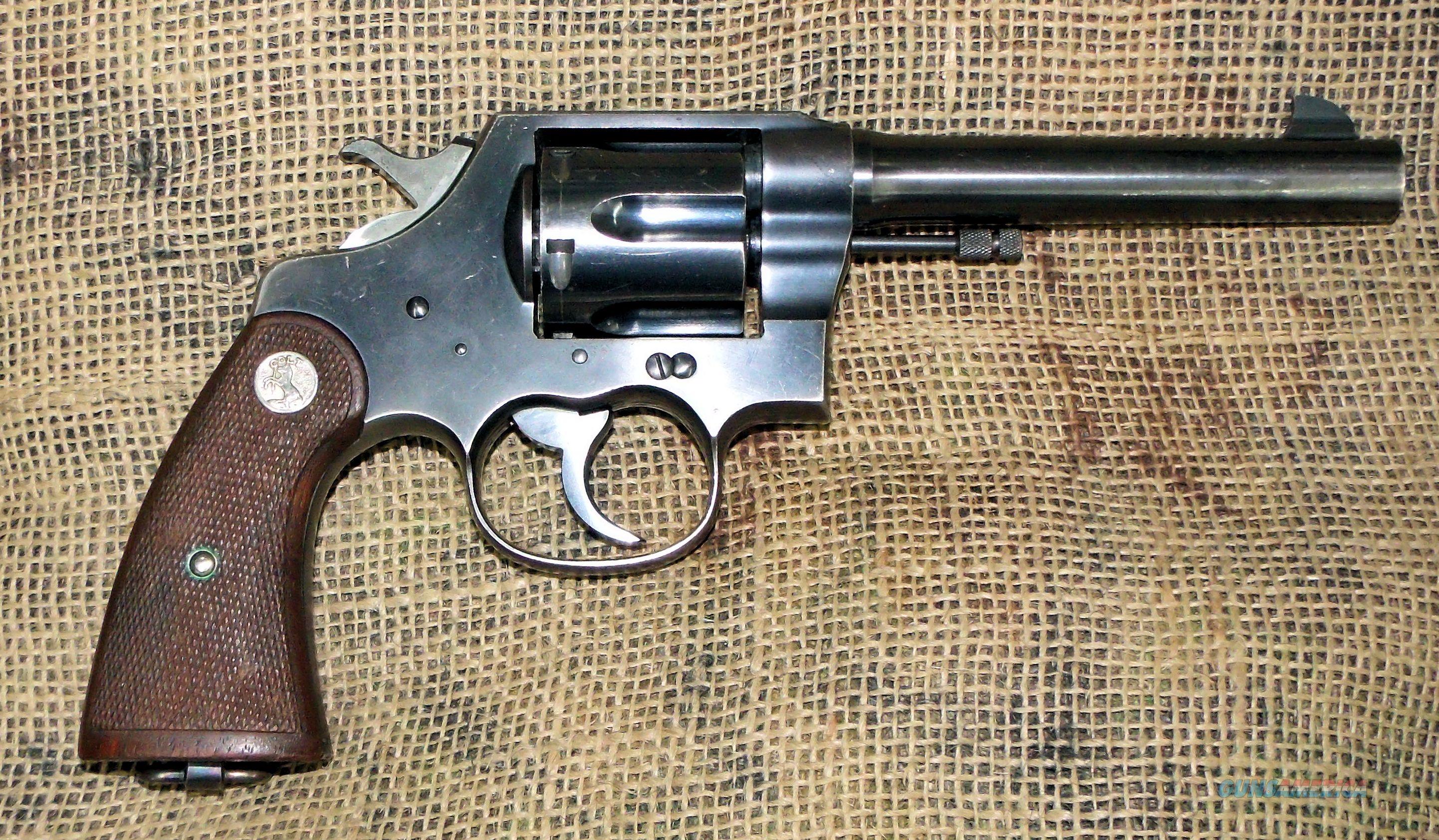 Colt New Service 2nd Type RCMP Revolver, 45 Col... for sale