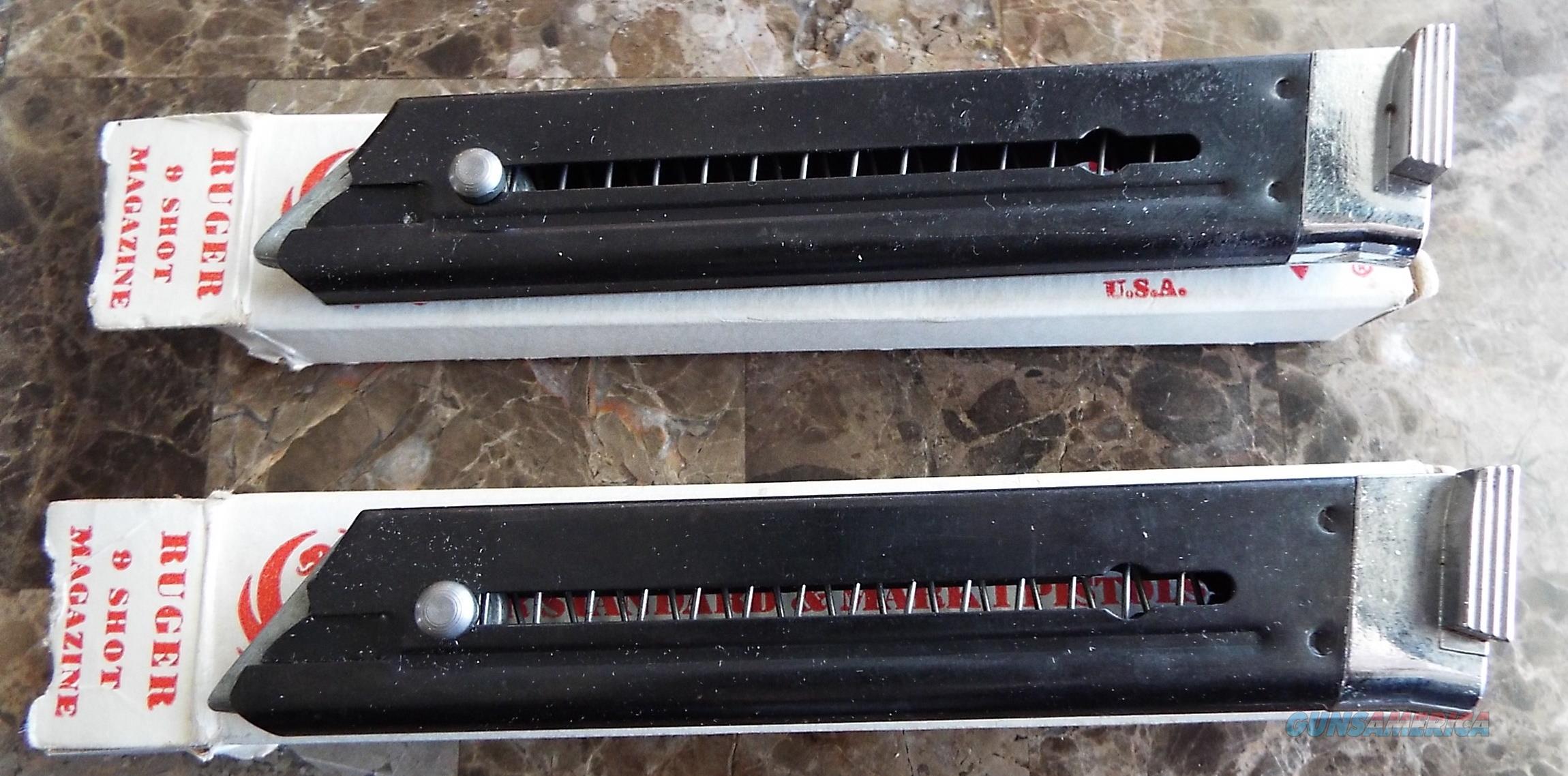 Two (2) Ruger Standard & Mark I pis... for sale at Gunsamerica.com ...