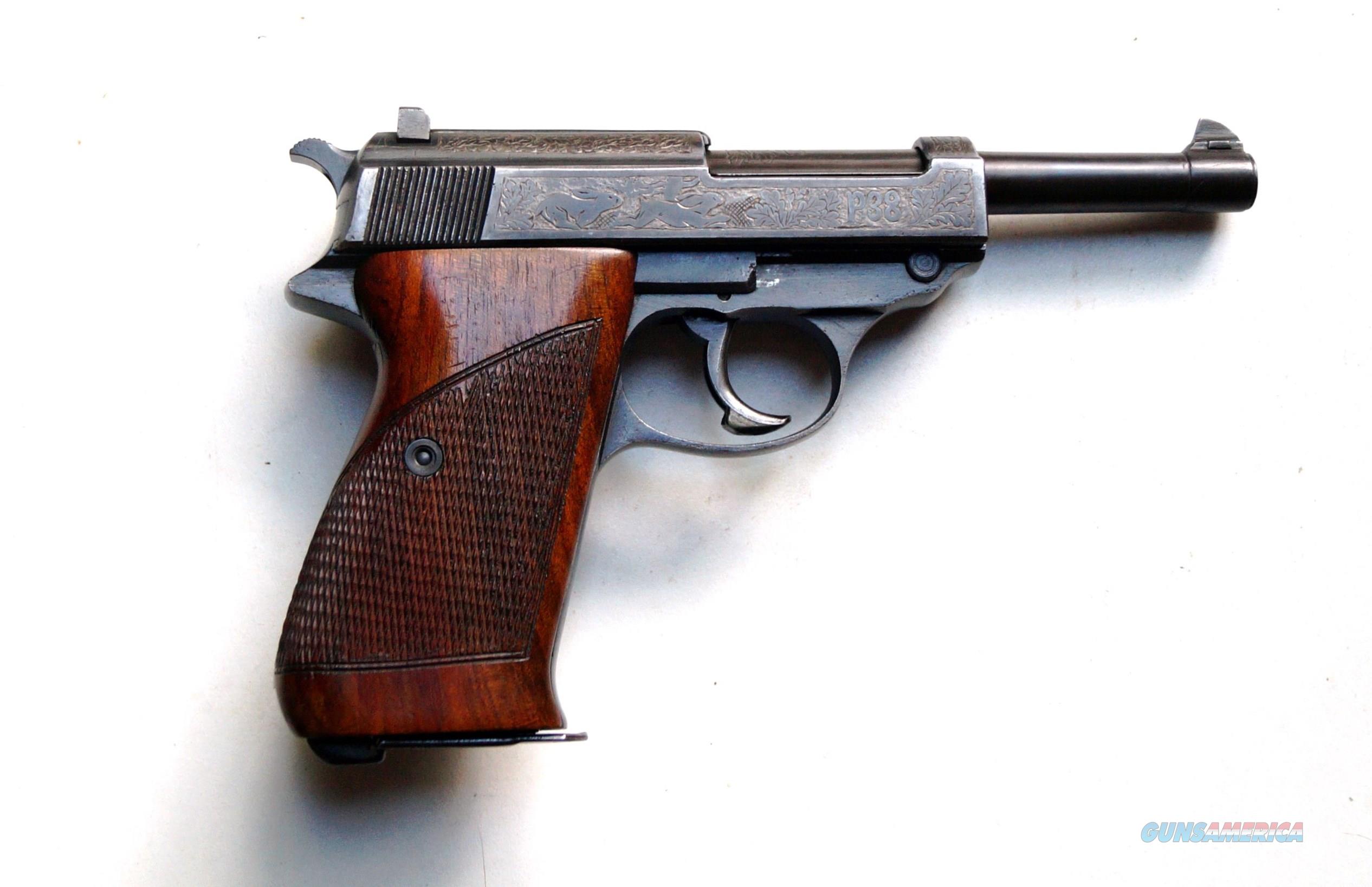 WALTHER NAZI P38 RIG - CUSTOM ENGRA... for sale at Gunsamerica.com ...