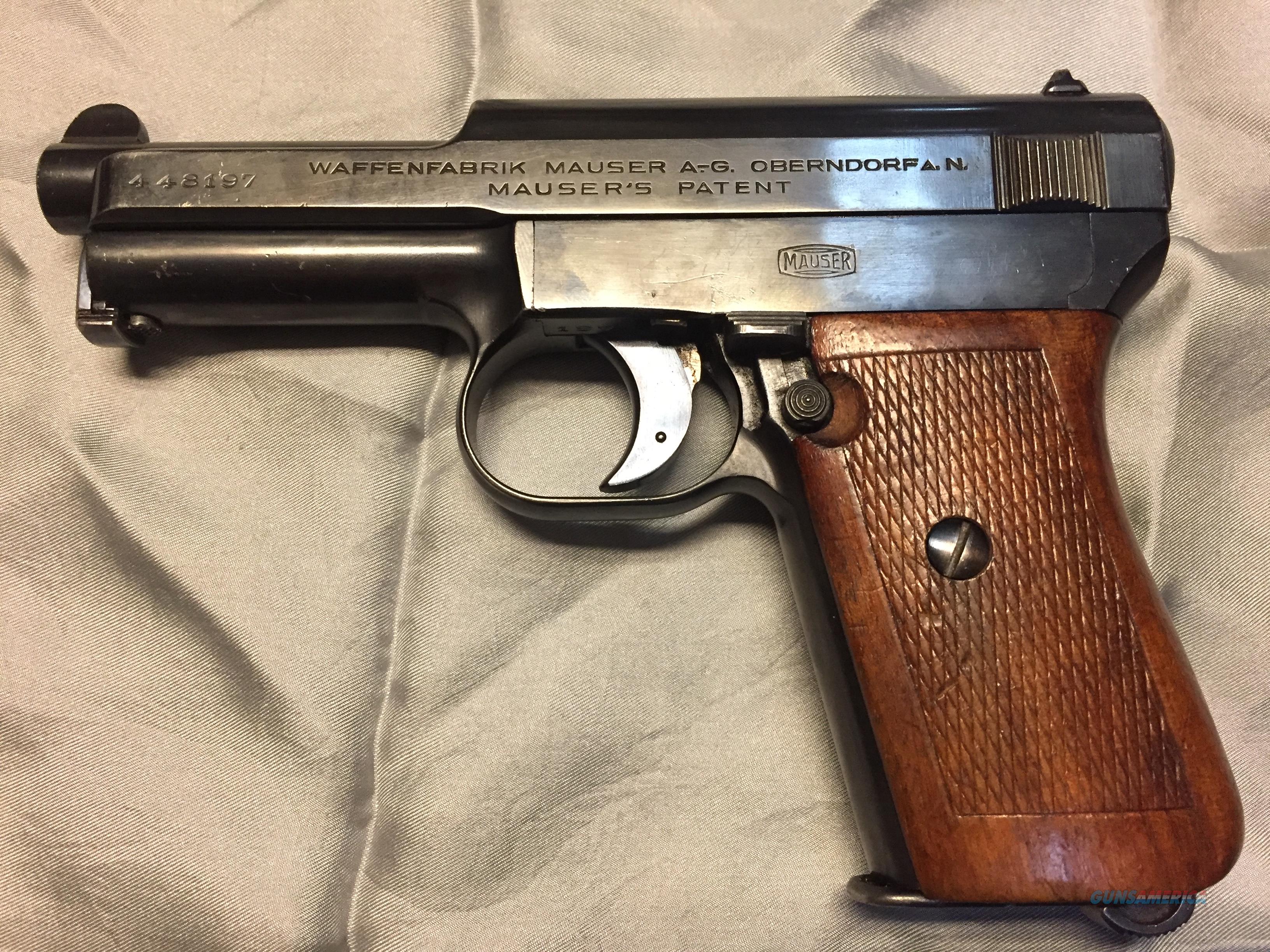 MAUSER MODEL 1914 PISTOL - .32ACP/7... for sale at Gunsamerica.com ...