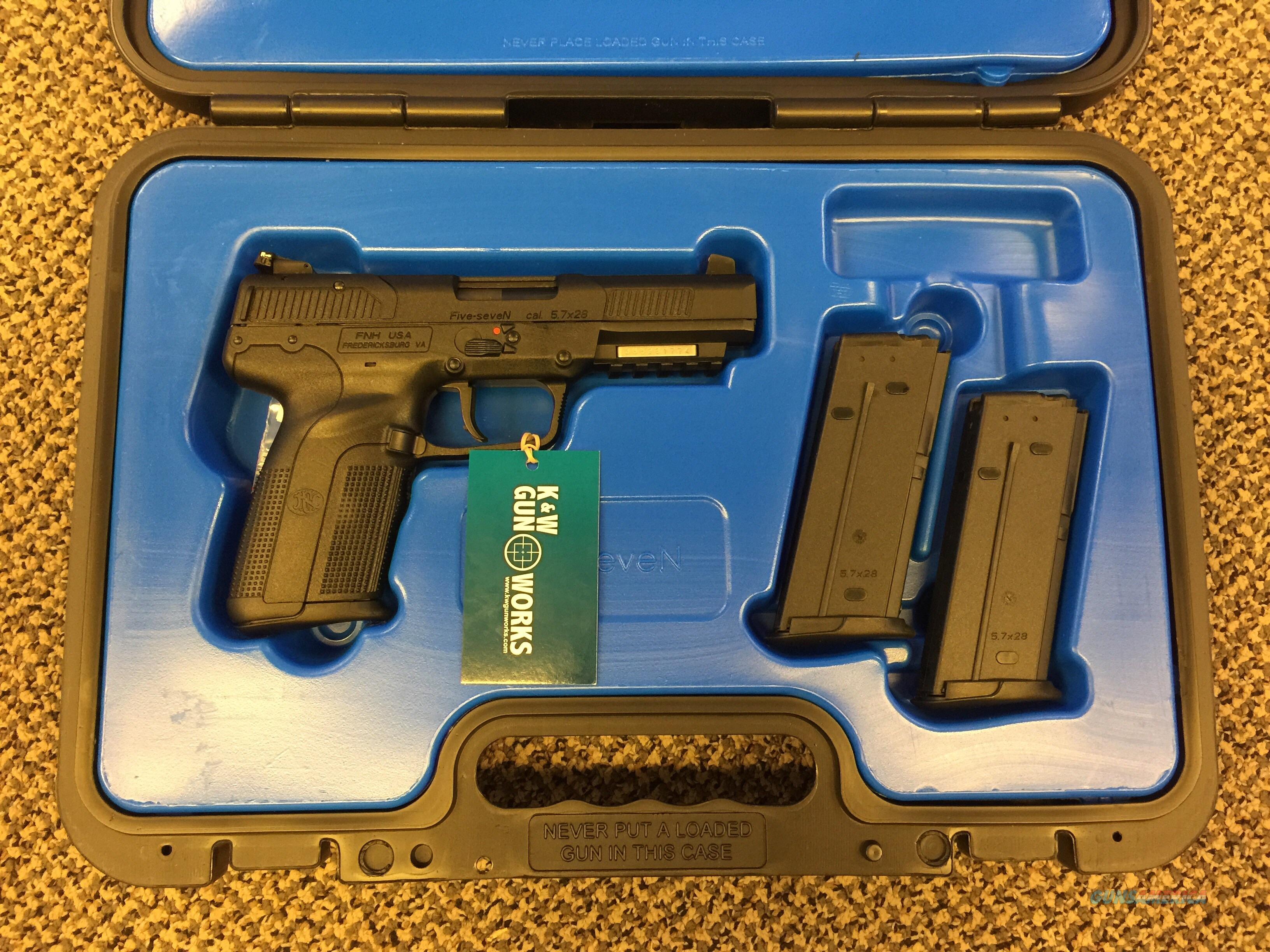 FN 5.7 PISTOL BLACK NEW IN BOX 5.7x... for sale at Gunsamerica.com ...