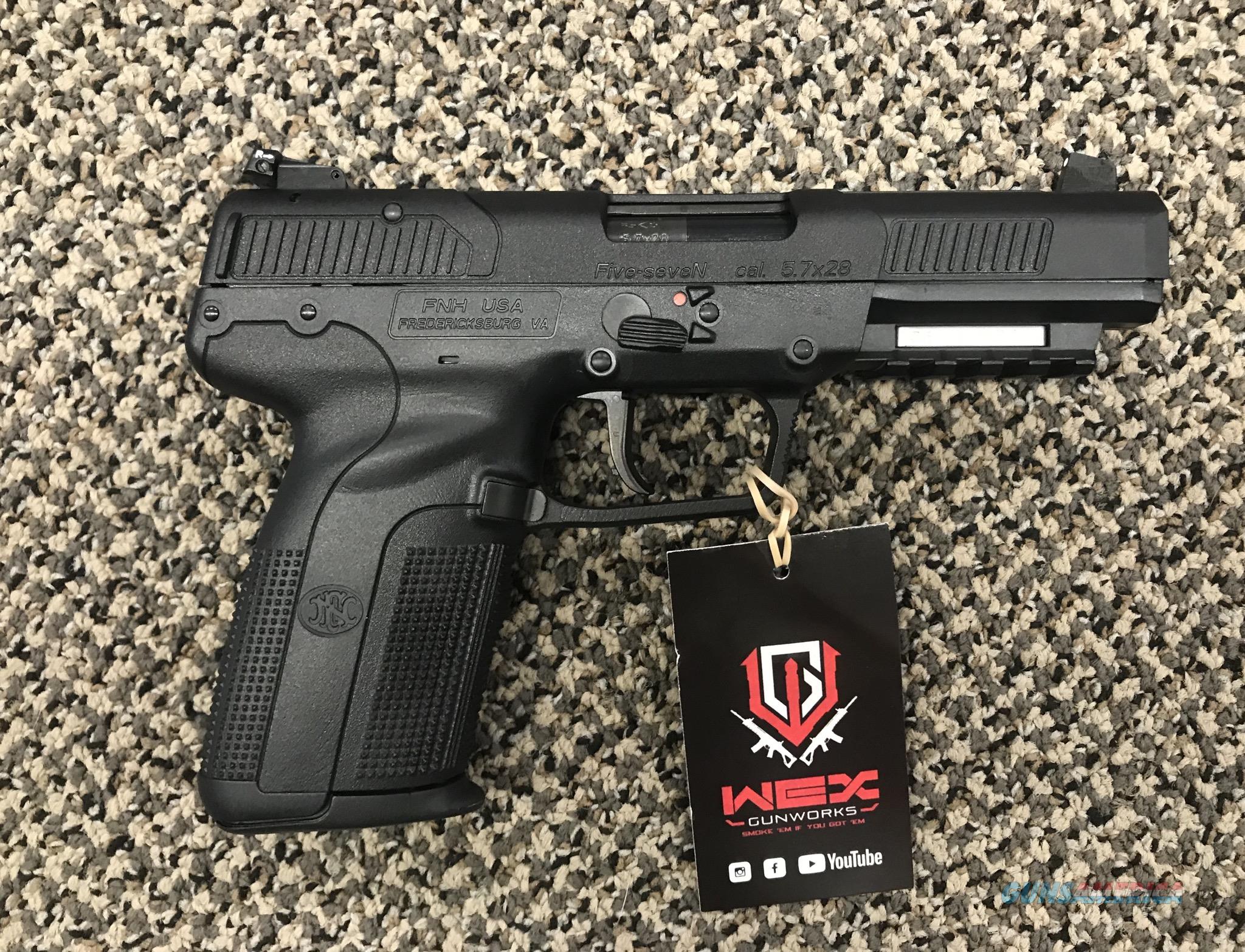 FN 5.7 PISTOL BLACK NEW IN BOX for sale at Gunsamerica.com: 919258428