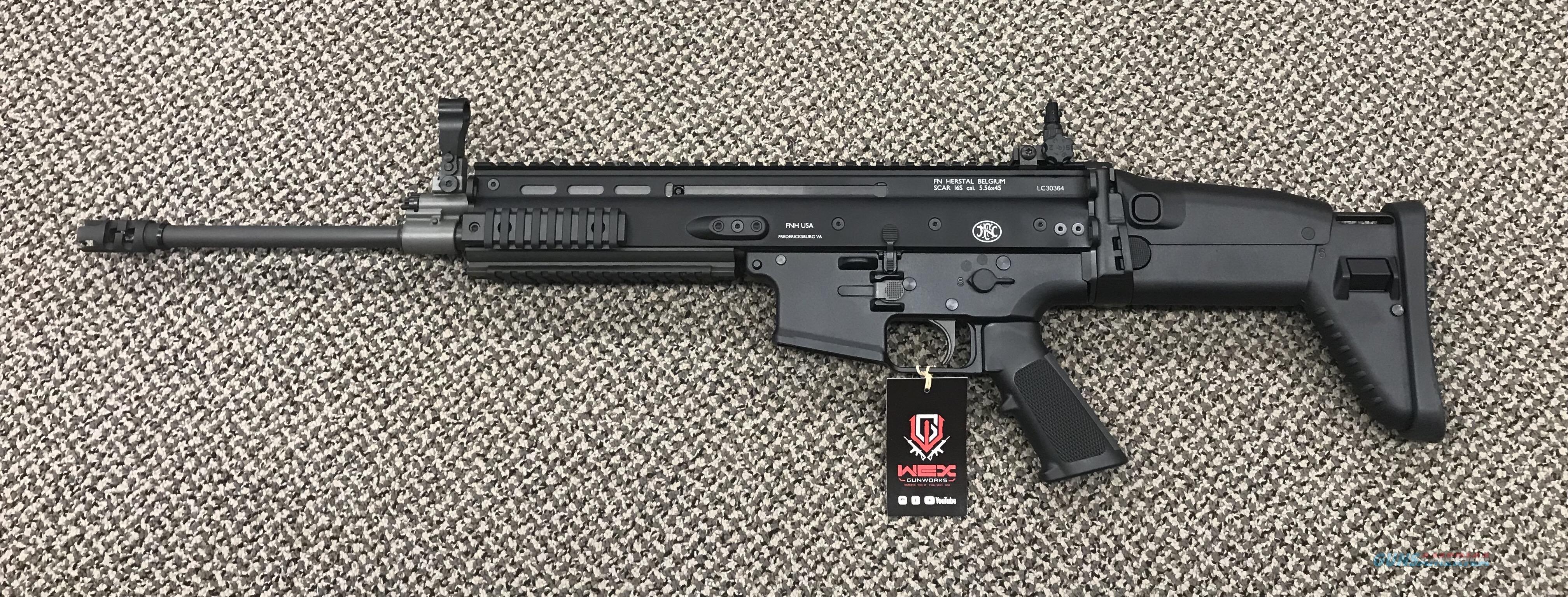 FN SCAR 16S 5.56 BLACK NEW UNFIRED for sale