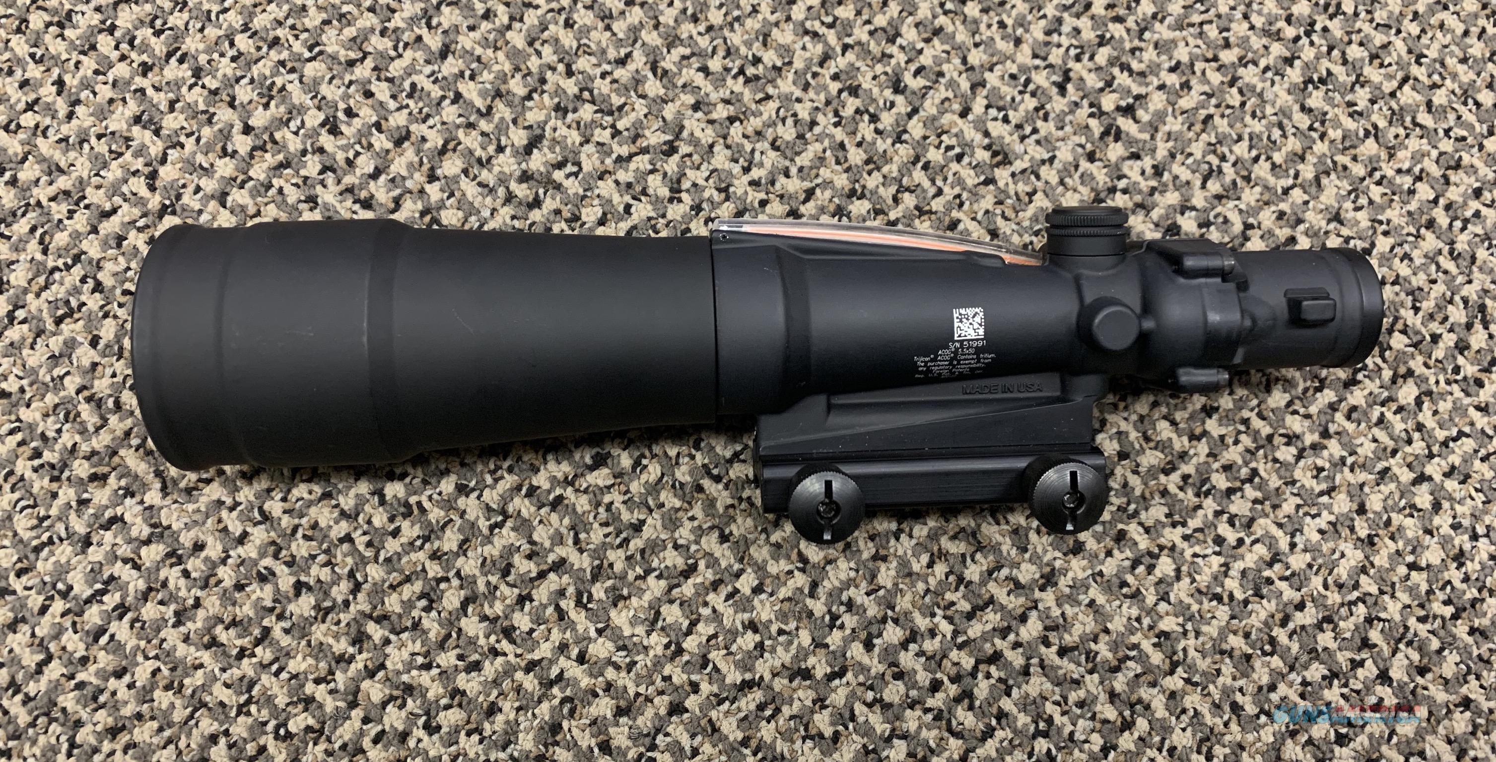 TRIJICON ACOG TA55 5.5X50 (.223 BDC... for sale at Gunsamerica.com ...