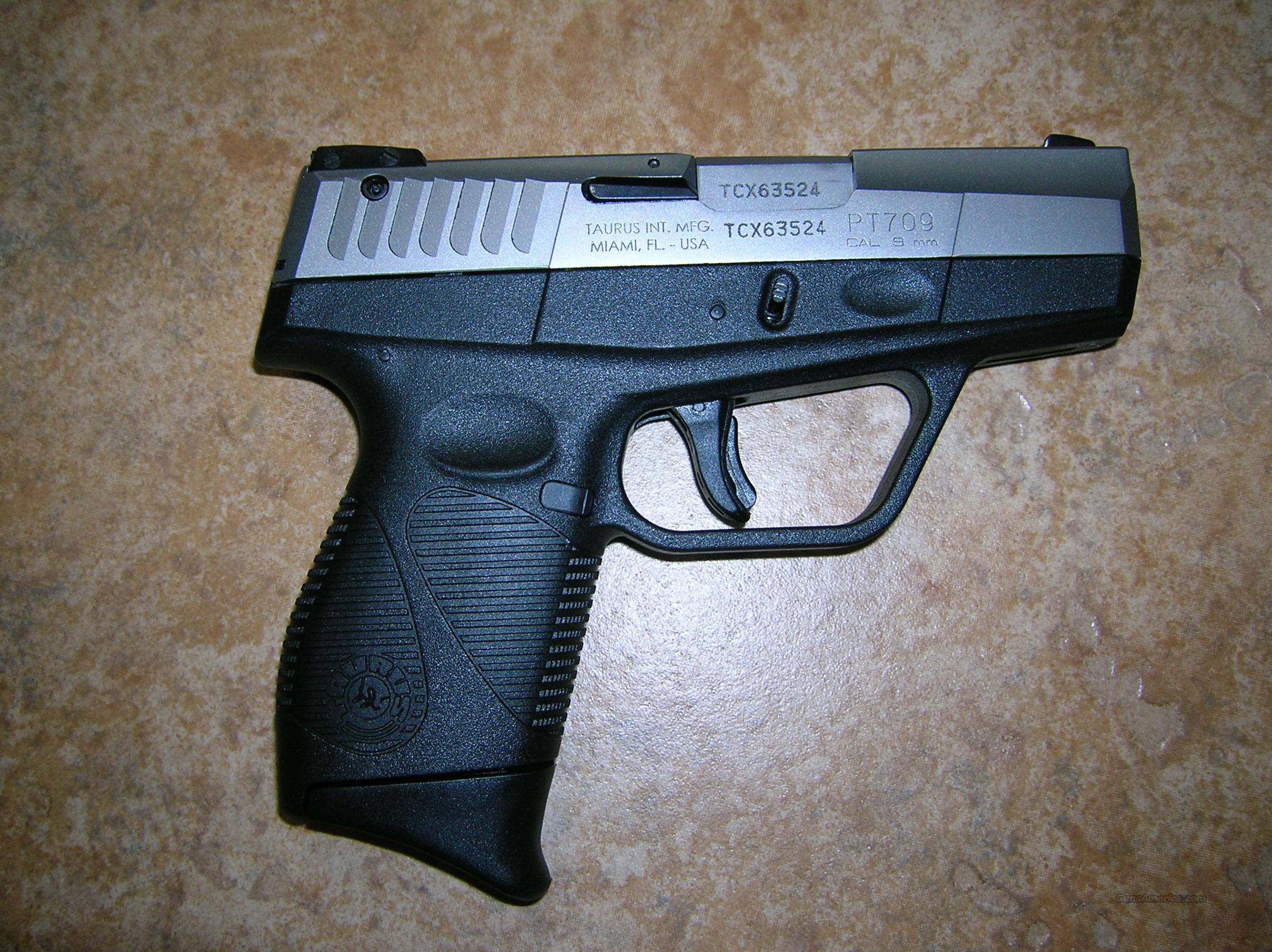 Taurus Pistola Pt709 Slim Cal 9mm Armeria Miranda