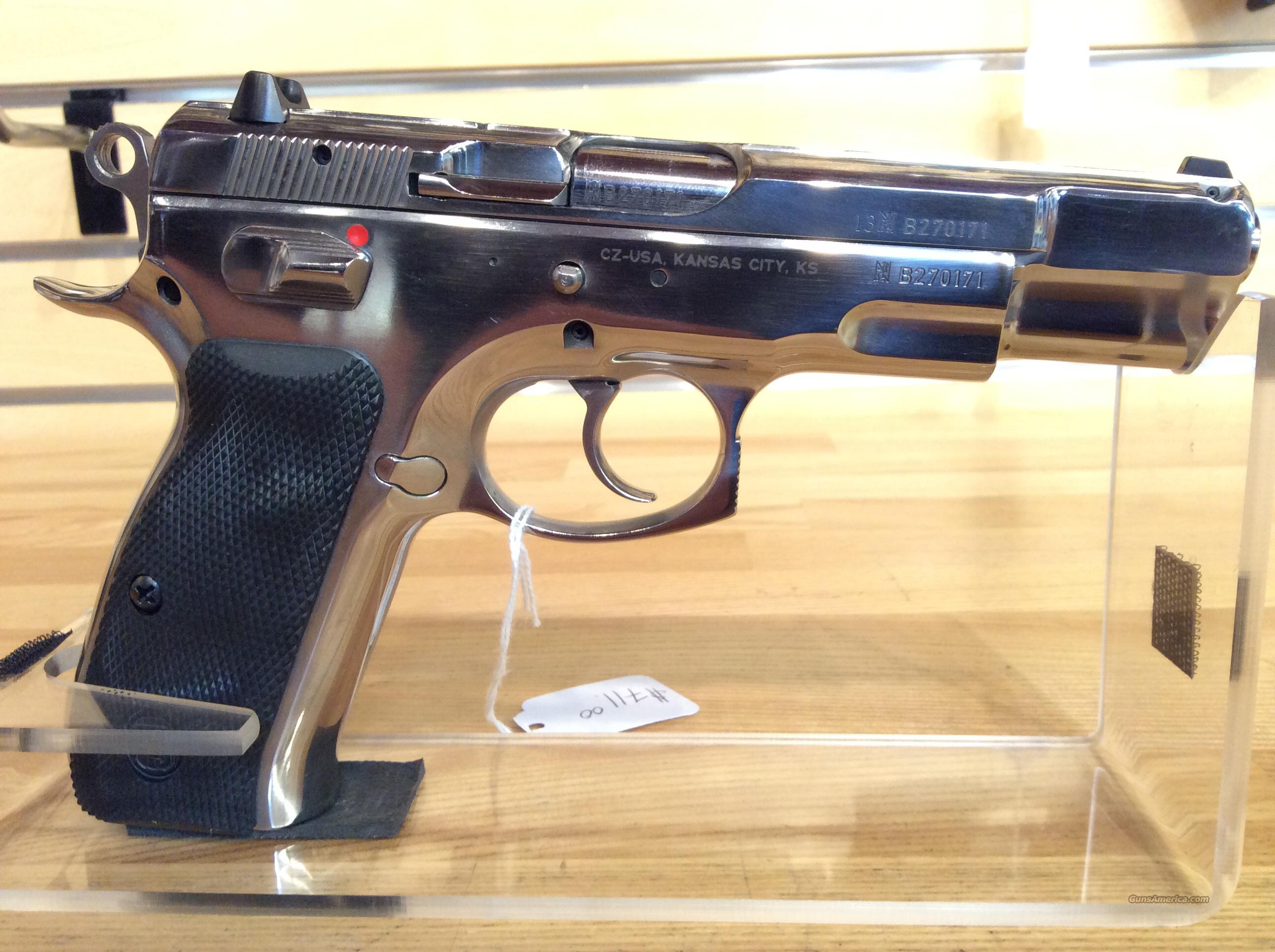 SALE! CZ 75 B High Polished Stainless 9mm for sale