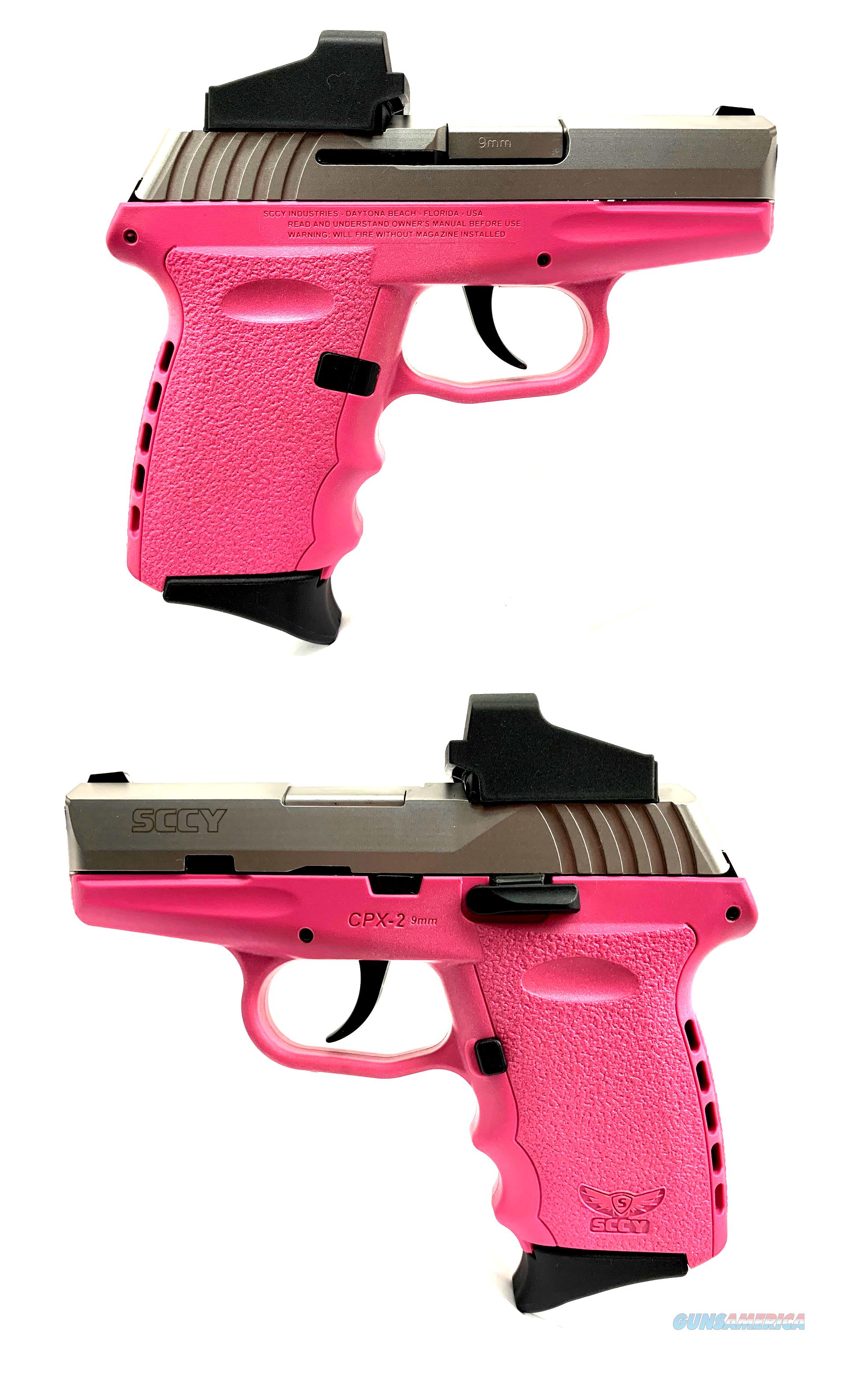 SCCY CPX-2 Pink 9MM Semi-Automatic ... for sale at Gunsamerica.com ...