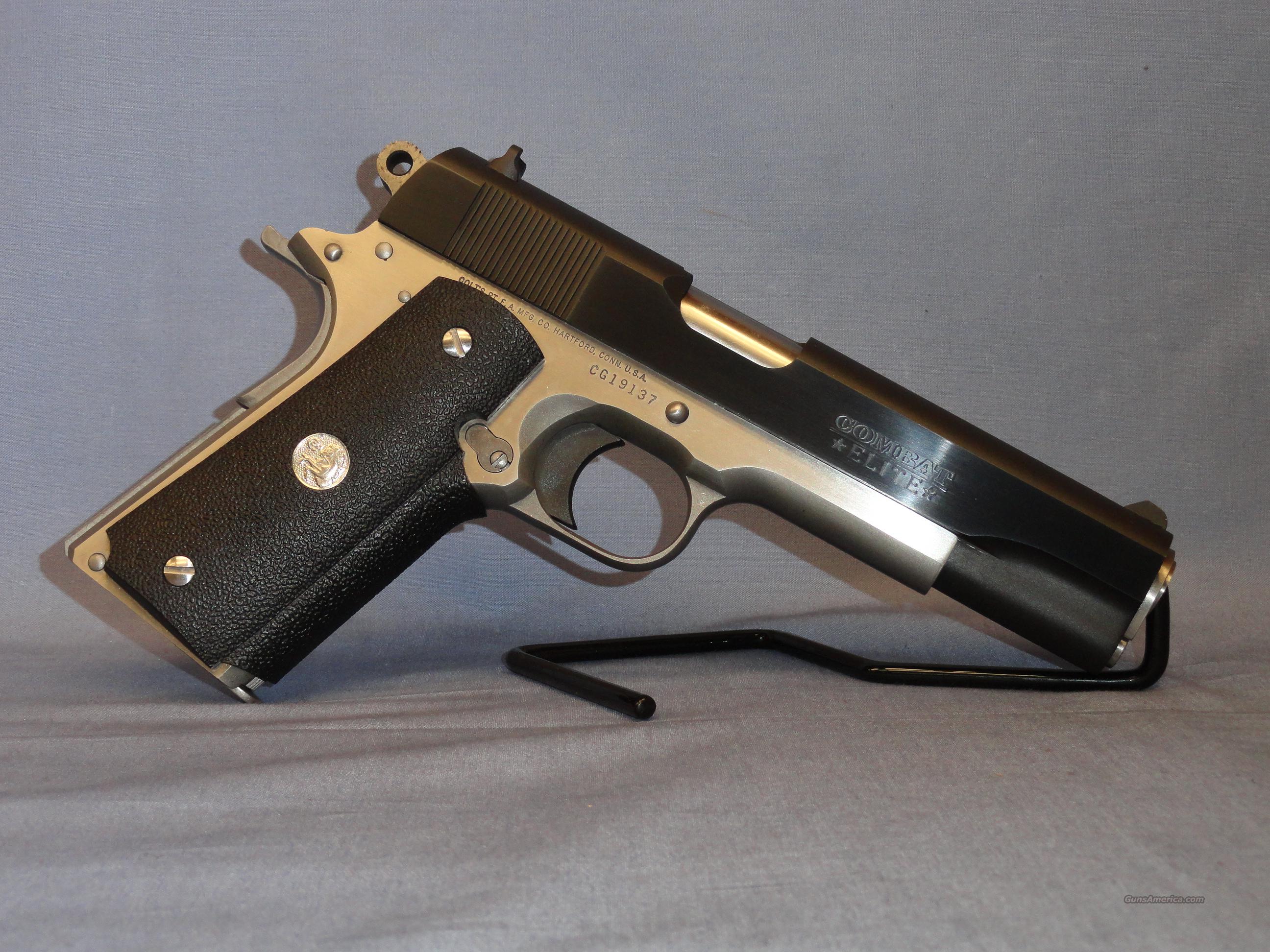 Colt Mark IV Series 80 Combat Elite for sale