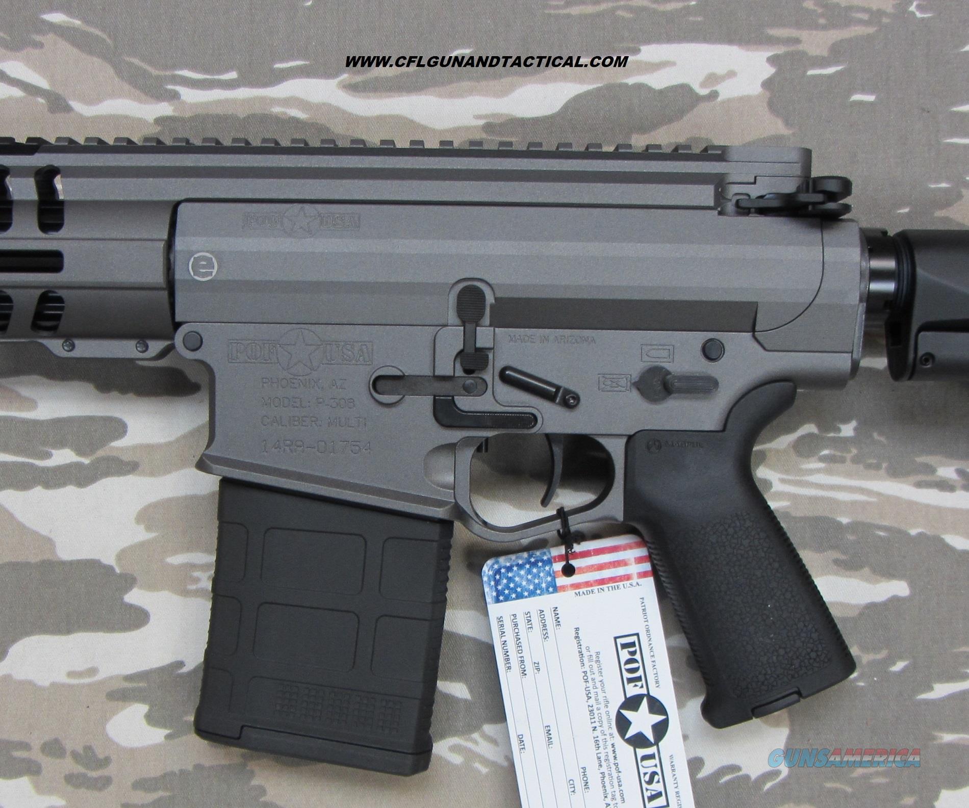POF-USA GEN 4 P308-16-14M-308 TUNGSTEN GREY FAC... for sale