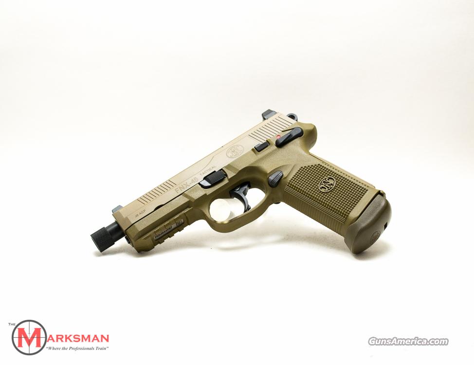 FN Flat Dark Earth FNX Tactical .45... for sale at Gunsamerica.com ...