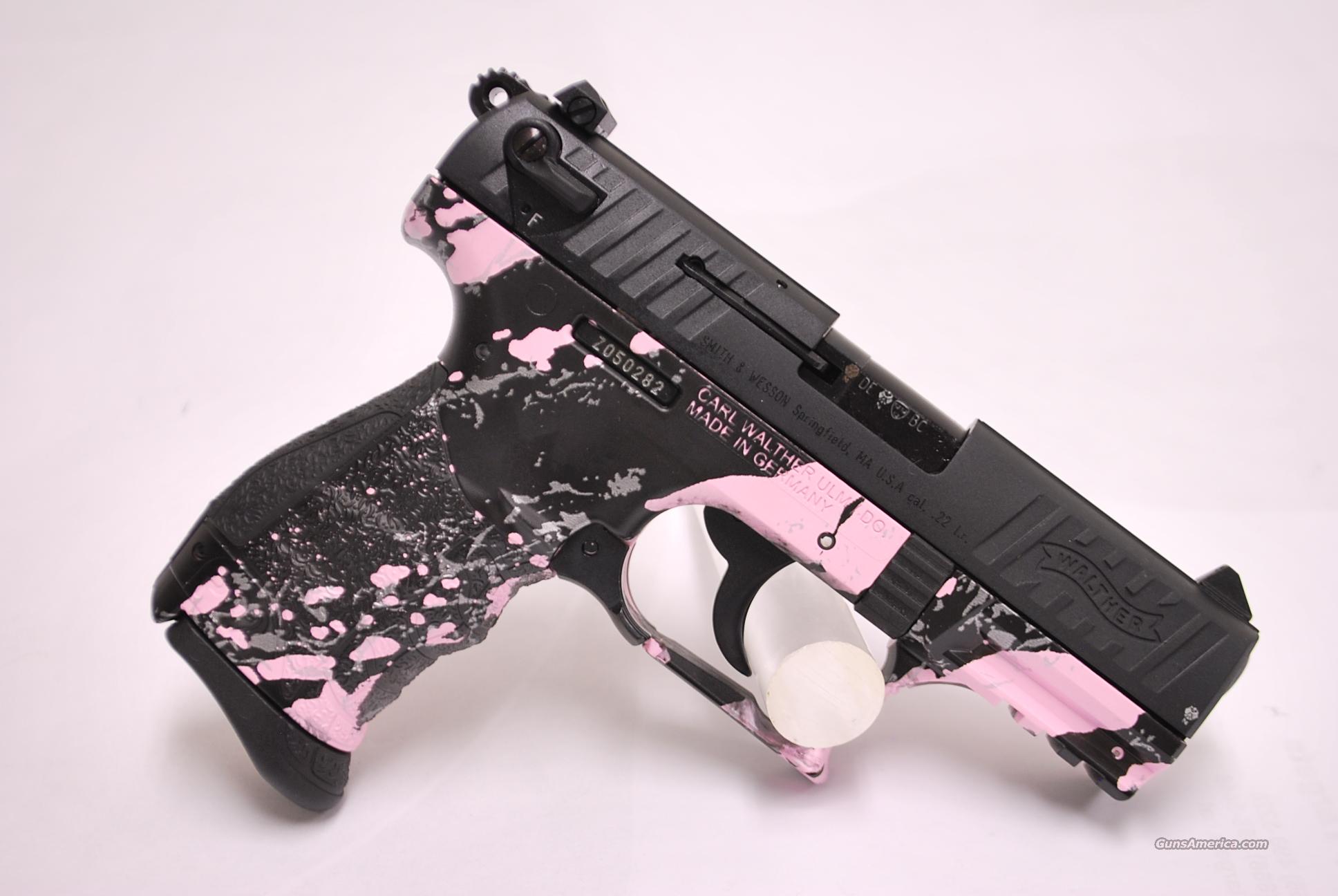 Walther Pink Platinum P22 22lr NEW ... for sale at Gunsamerica.com ...
