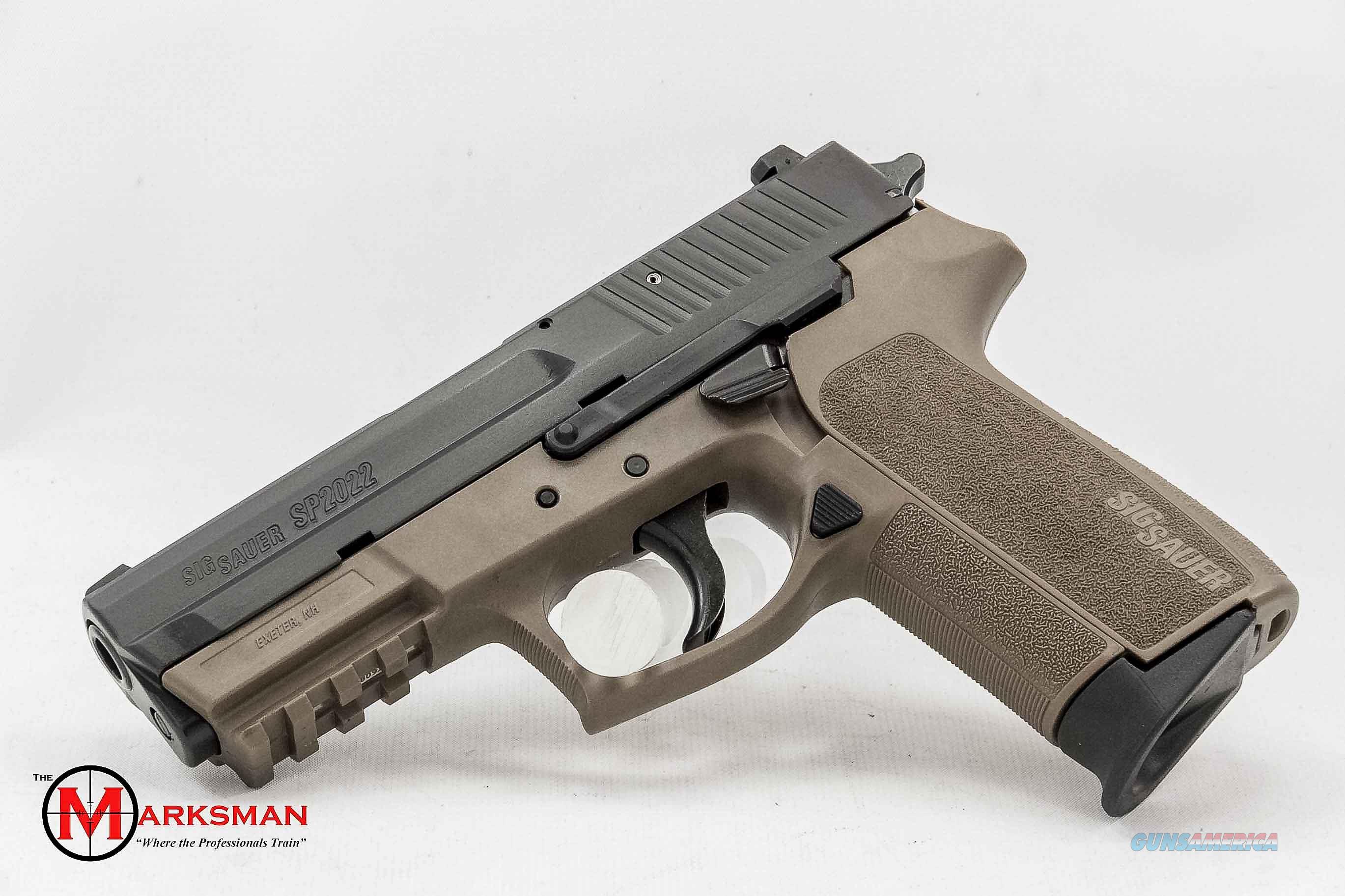 Sig Sauer SP2022 9mm NEW Two Tone, ... for sale at Gunsamerica.com ...