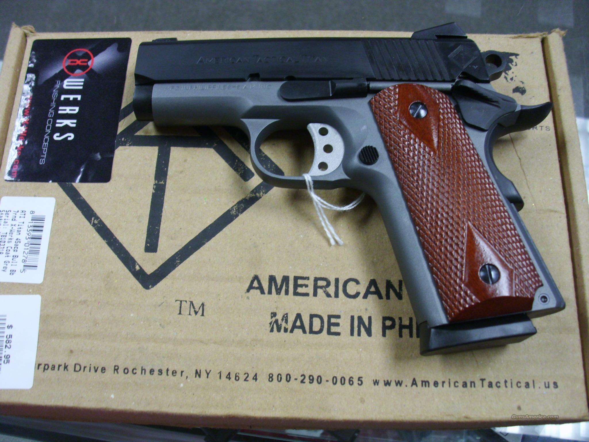 ATI Titan 45ACP X-Werks Grey Cerako... for sale at Gunsamerica.com ...