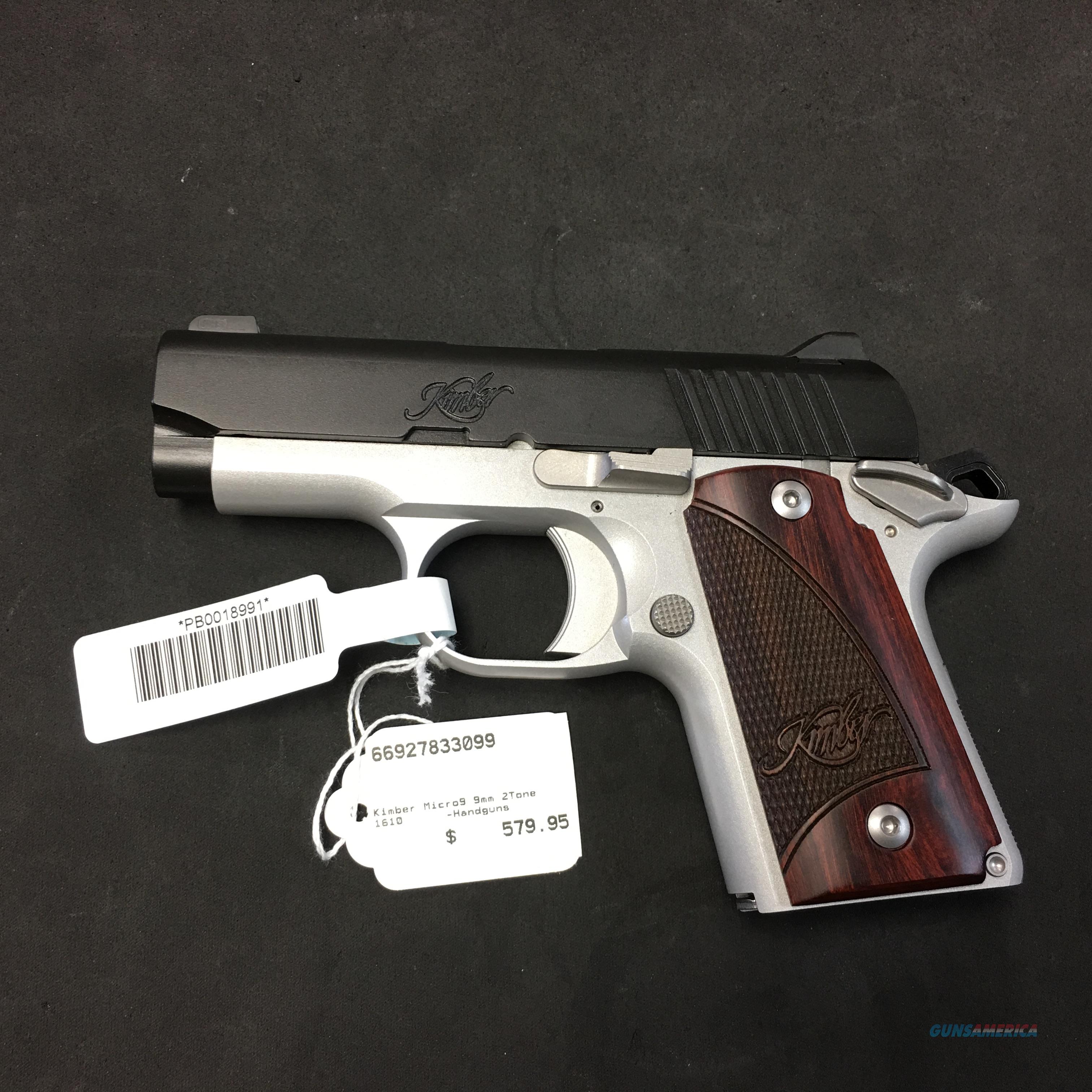 Kimber Micro 9 Two-Tone 9mm 3-dot N... for sale at Gunsamerica.com ...