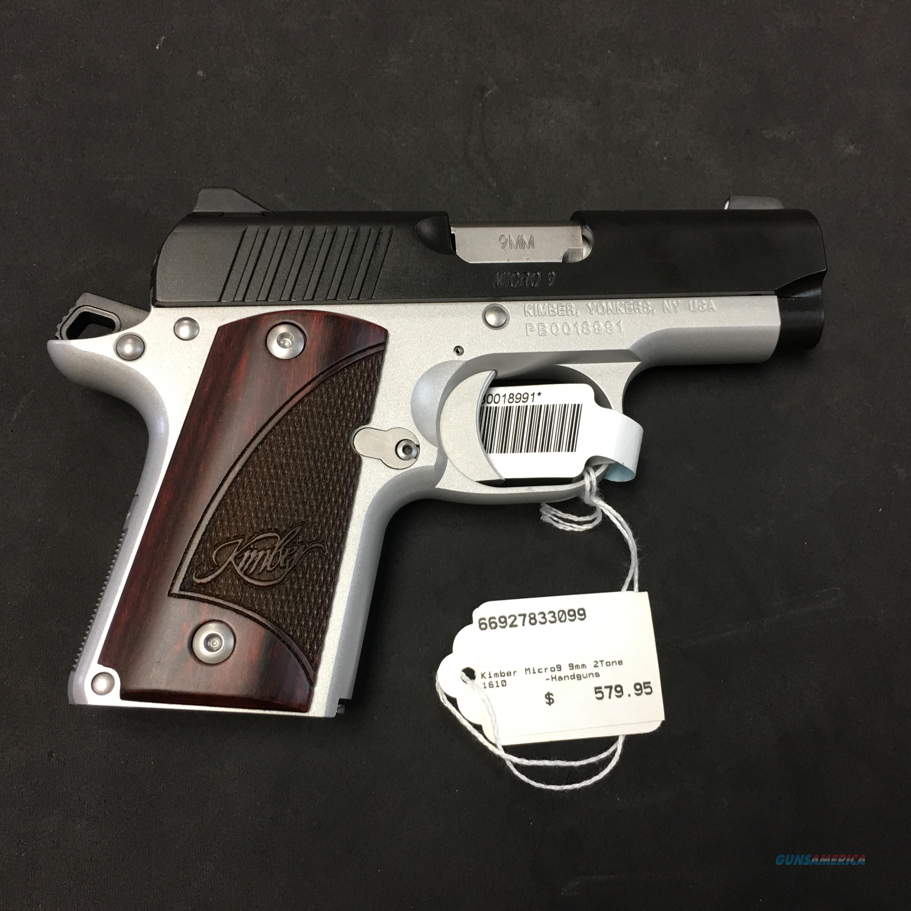 Kimber Micro 9 Two-Tone 9mm 3-dot N... for sale at Gunsamerica.com ...