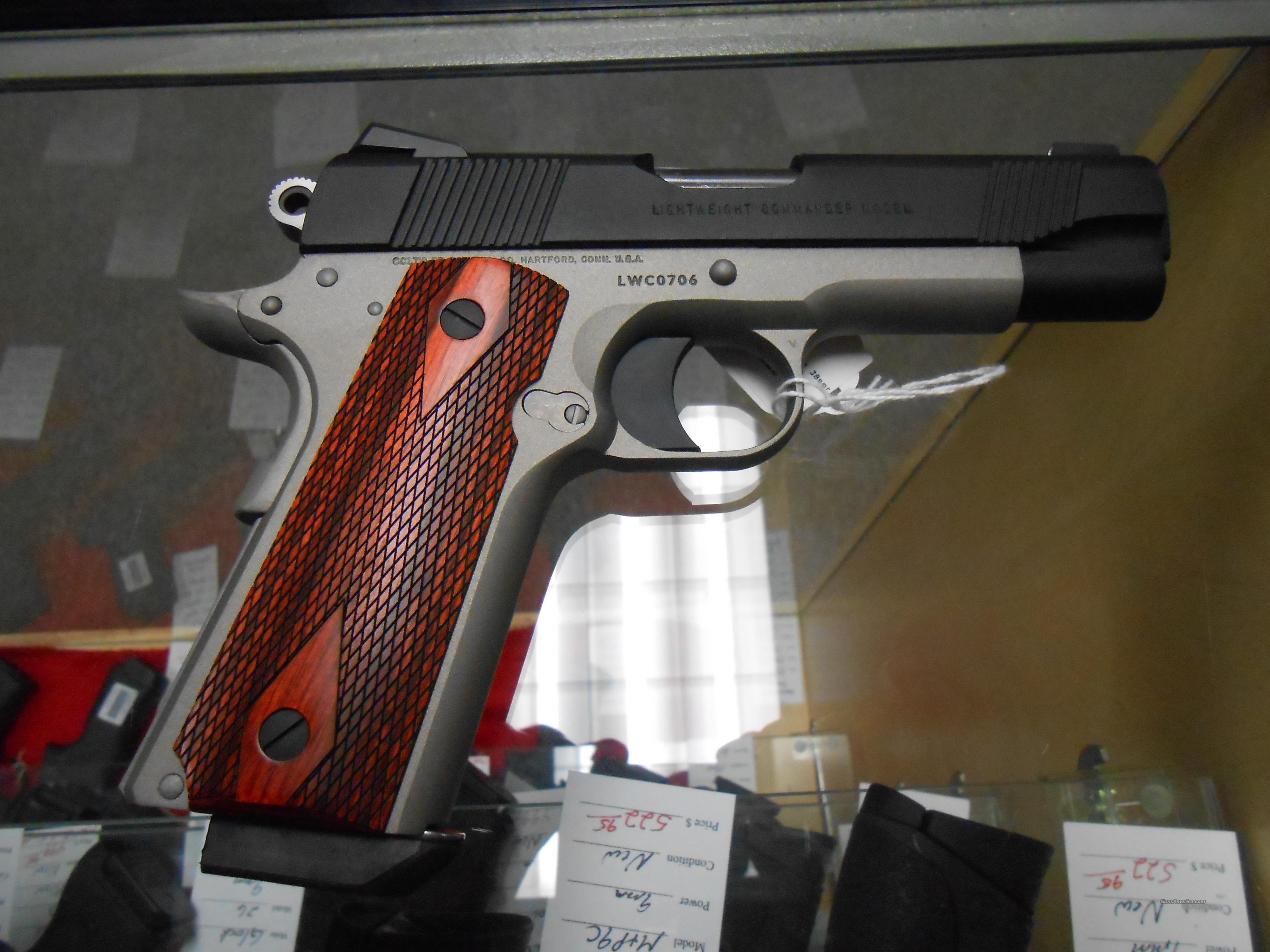 Colt LW Commander 1911 38 Super NEW for sale