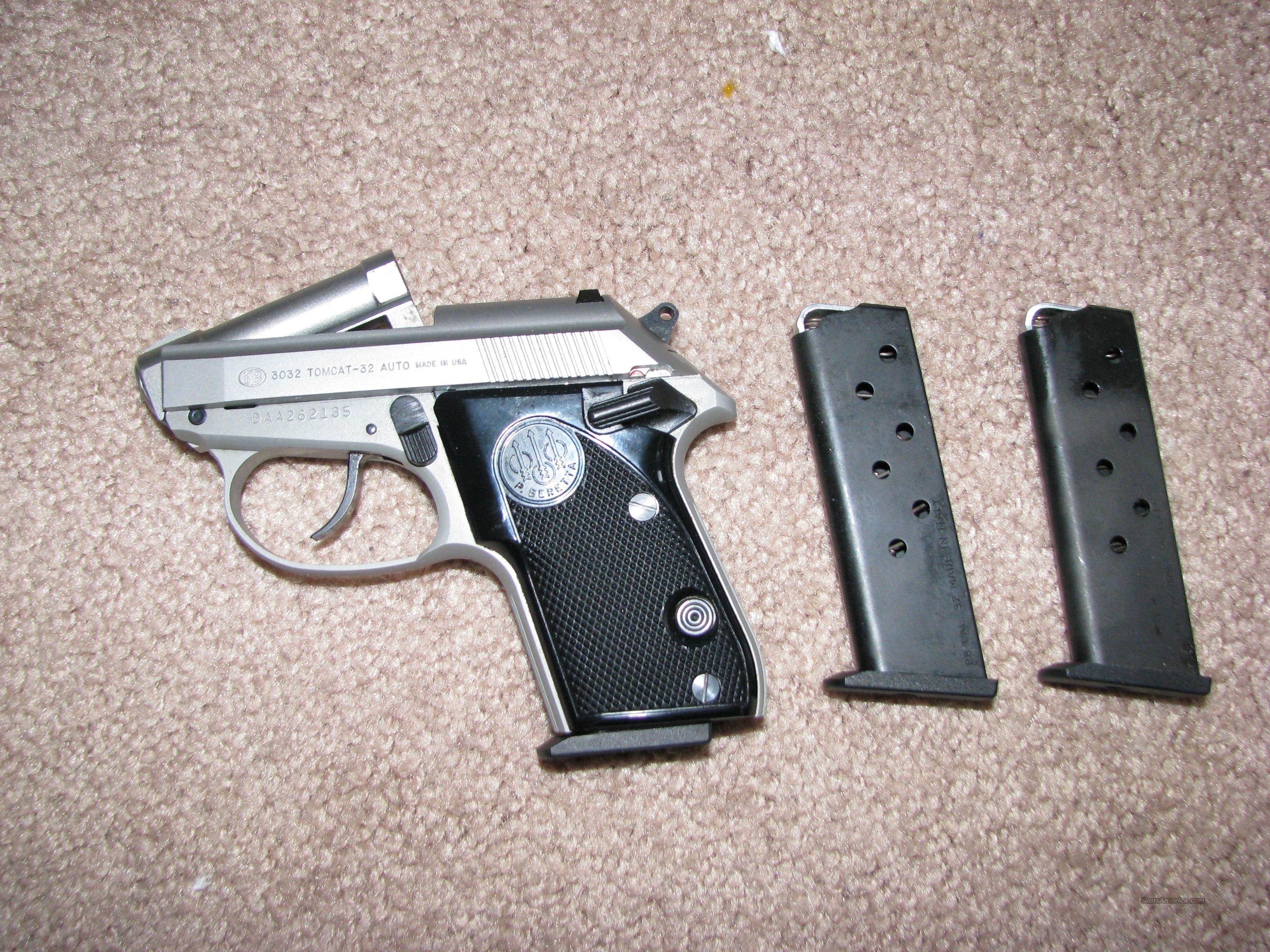 Beretta 3032 Tomcat 32 ACP Stainless For Sale