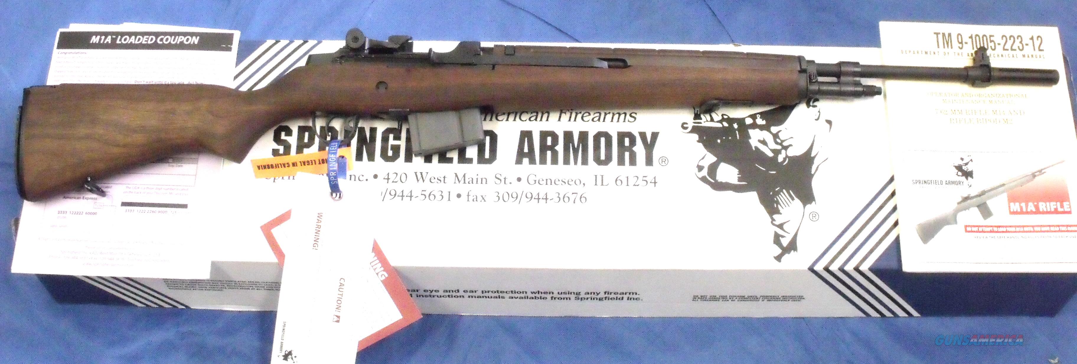 Springfield Armory M1A M14 NEW Stan... for sale at Gunsamerica.com ...