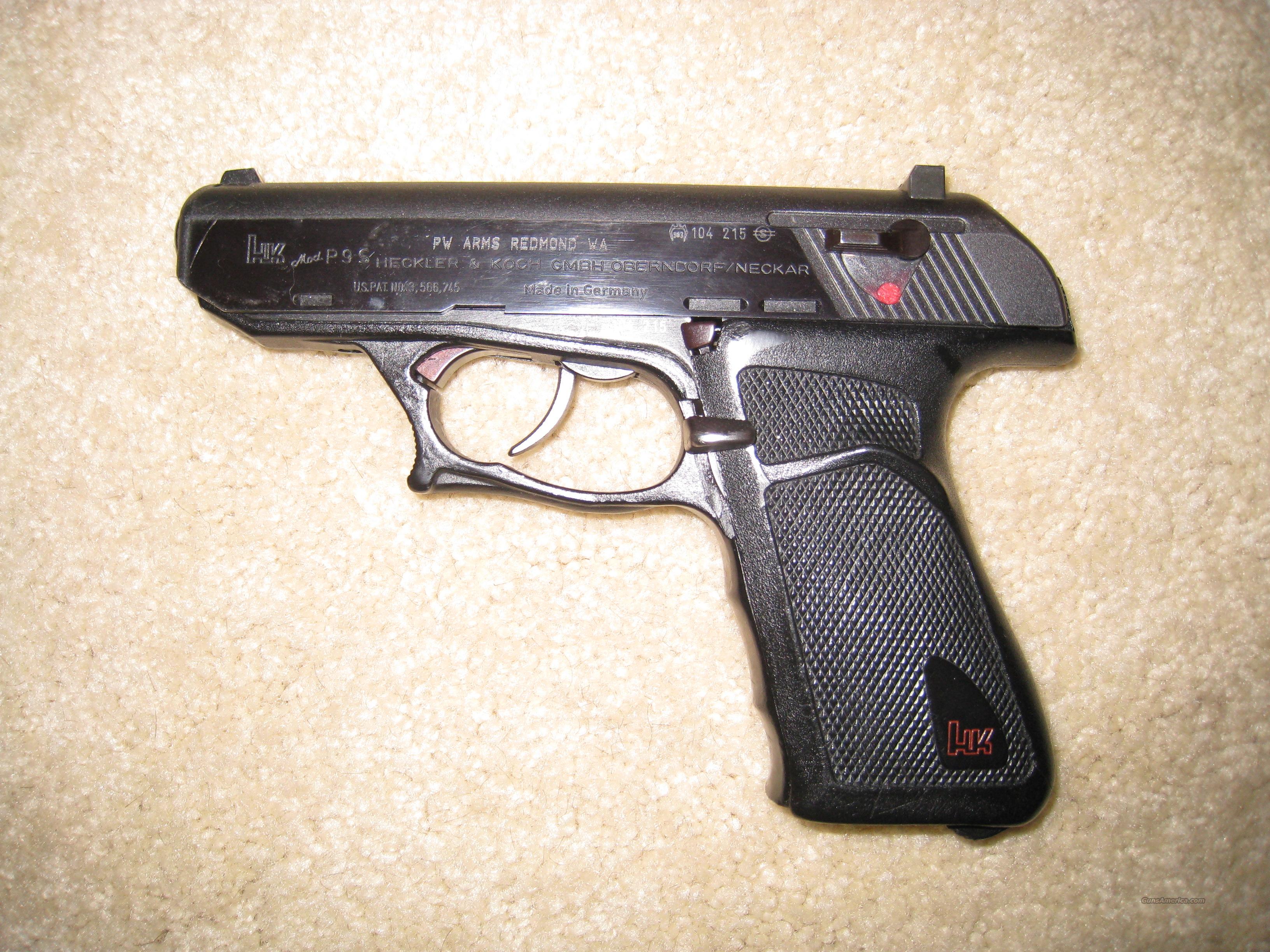 HECKLER & KOCH P9S 9MM for sale at Gunsamerica.com: 975369841
