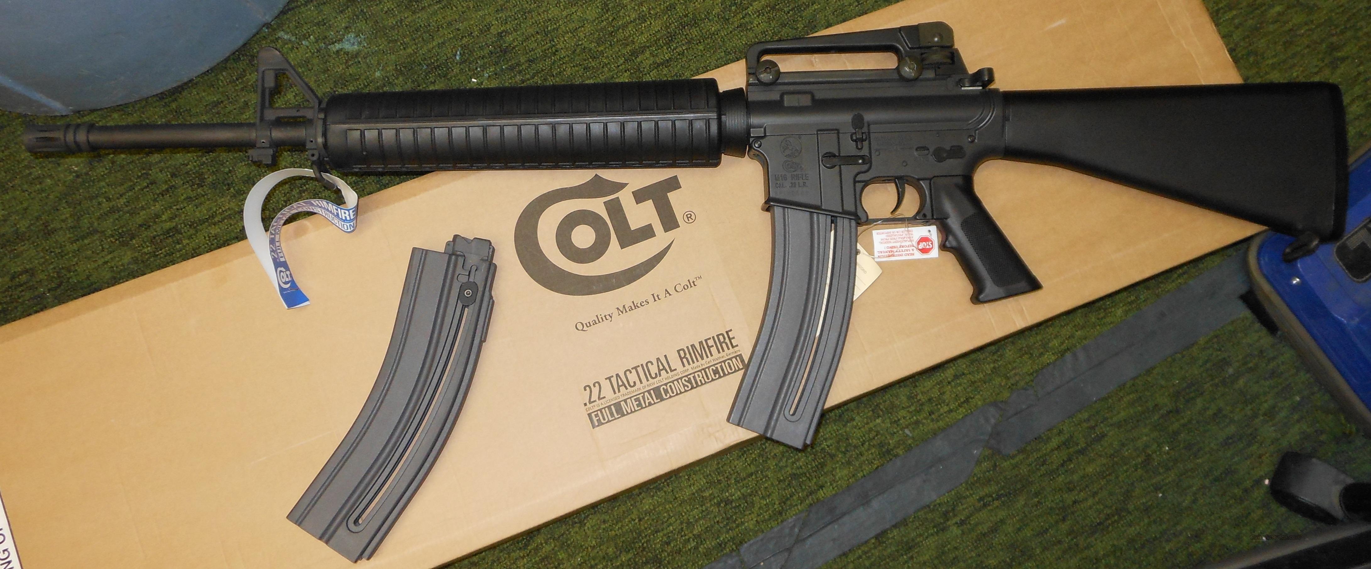 COLT (UMAREX) M-16 22LR RIFLE for sale at Gunsamerica.com: 952279054