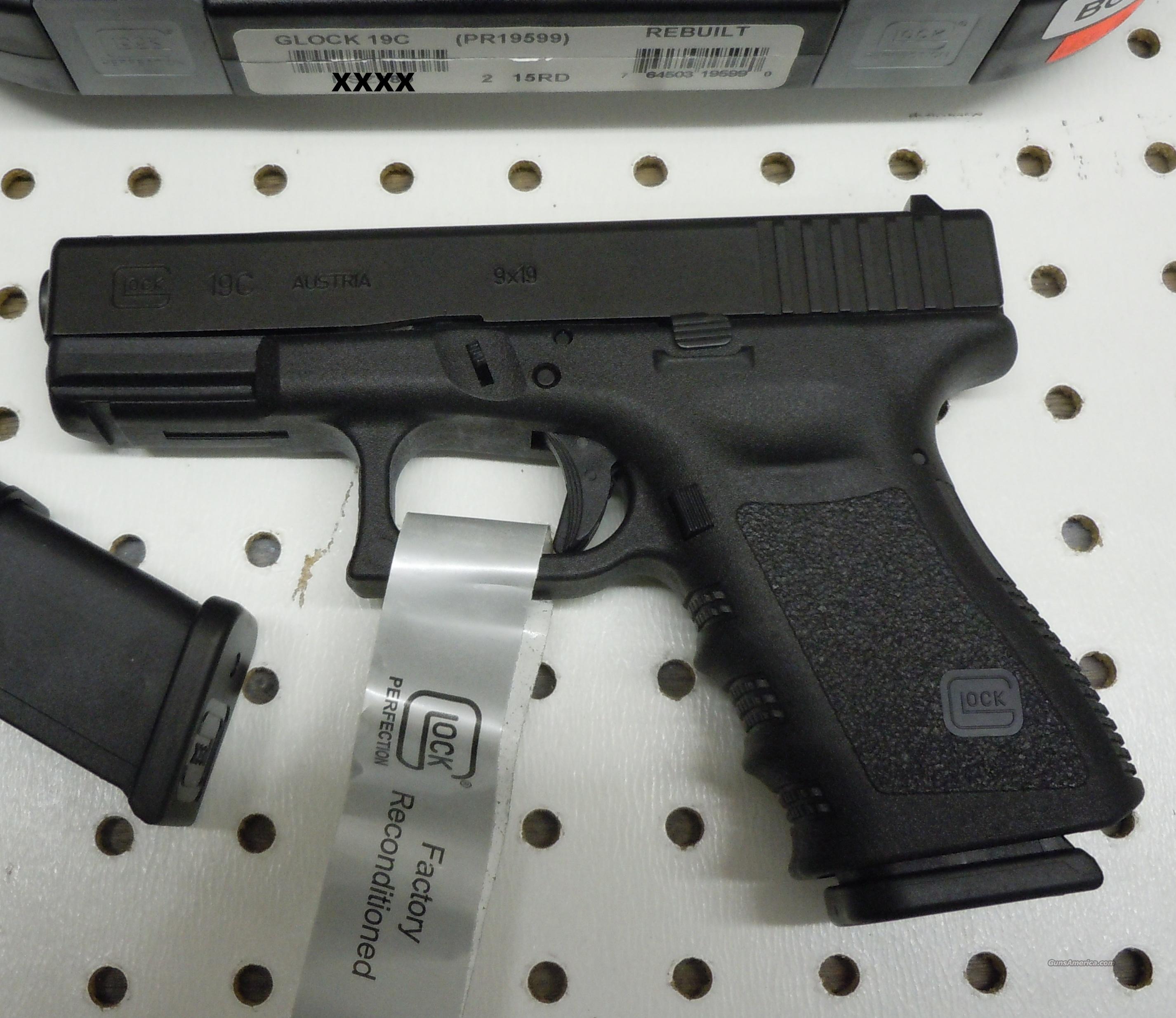 GLOCK 19C 9MM COMPENSATED PISTOL *F... for sale at Gunsamerica.com ...
