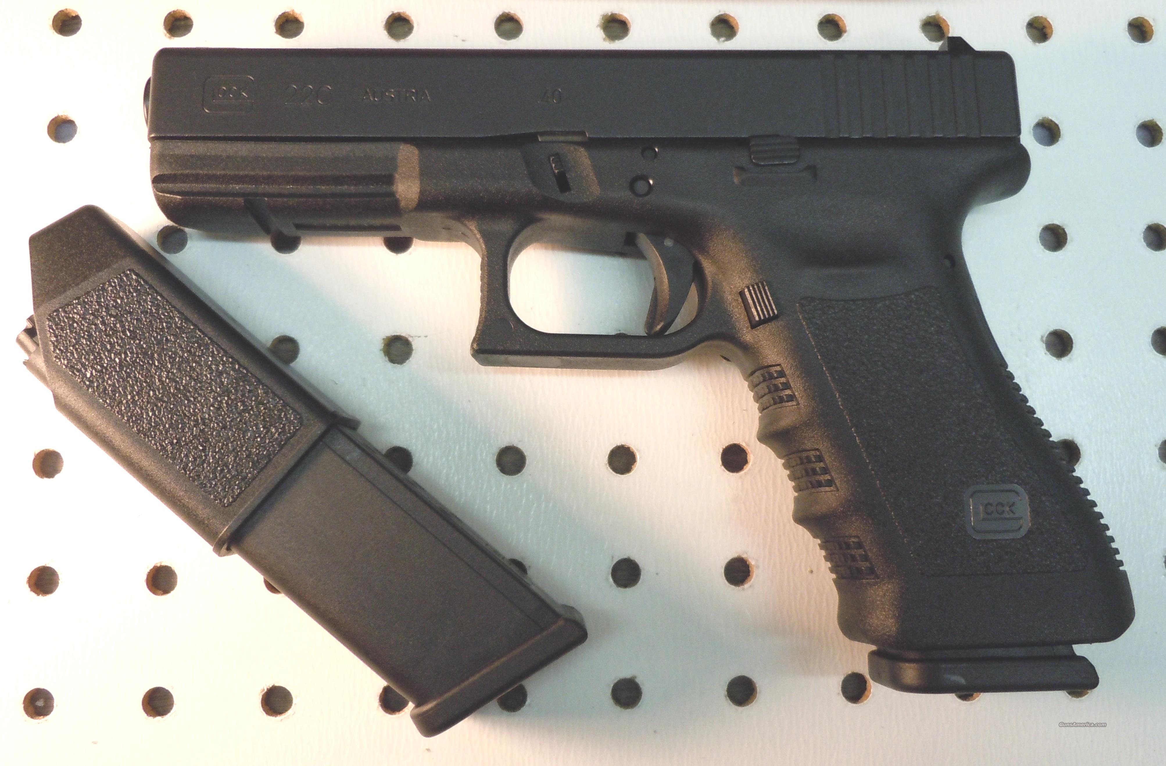 GLOCK 22C 40S&W COMPENSATED PISTOL for sale at Gunsamerica.com: 973450768