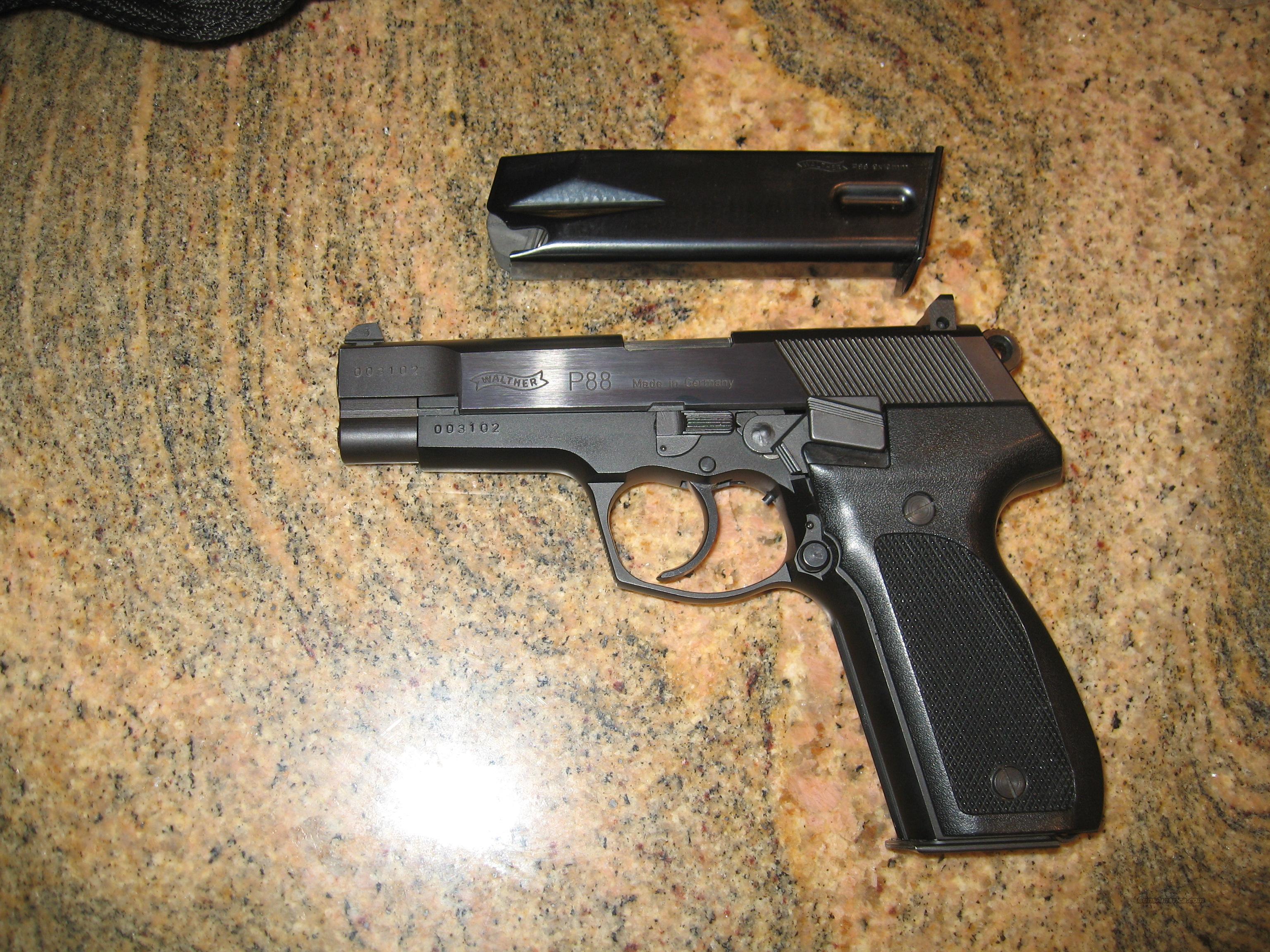 FULL SIZE Walther P-88 P88 9mm Pist... for sale at Gunsamerica.com ...