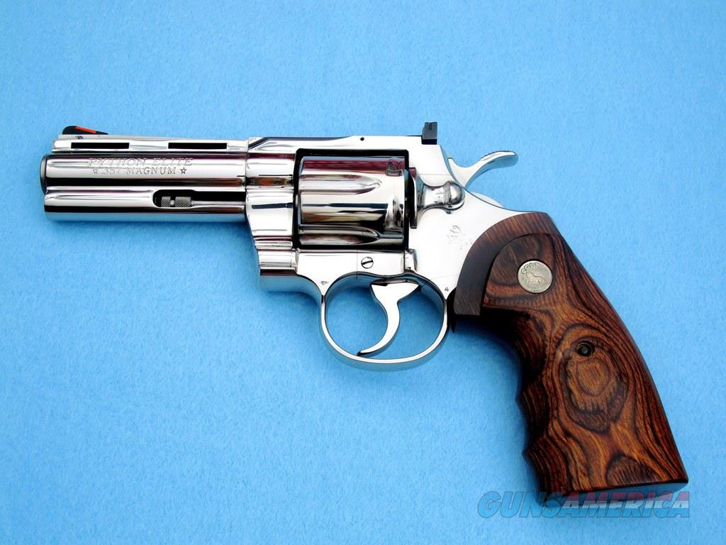 NIB 4" Colt Python Elite Bright Sta... for sale at Gunsamerica.com ...