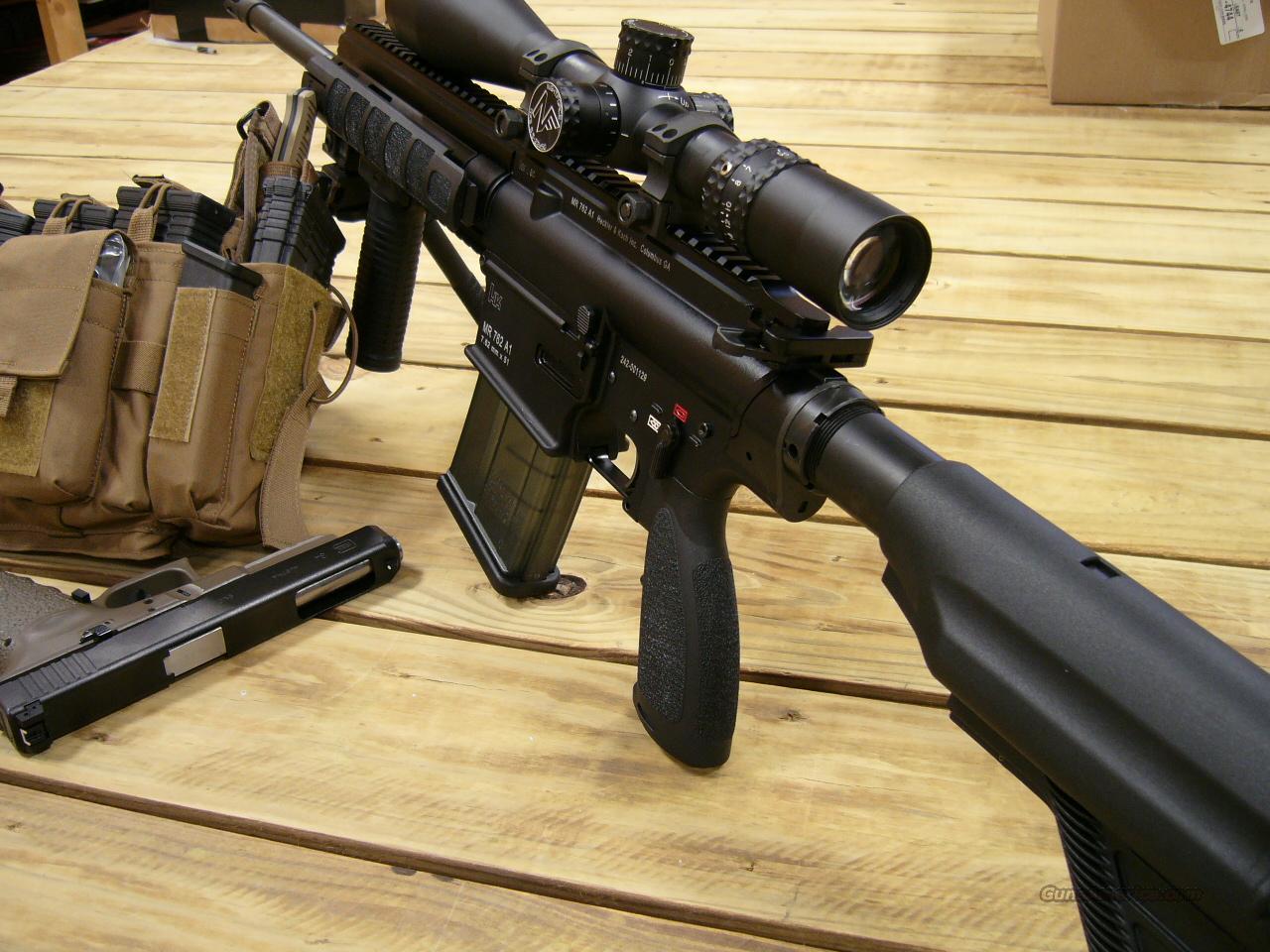 HECKLER KOCH MR 762 A1 HK 417 NIGHTFORCE NXS SC... for sale