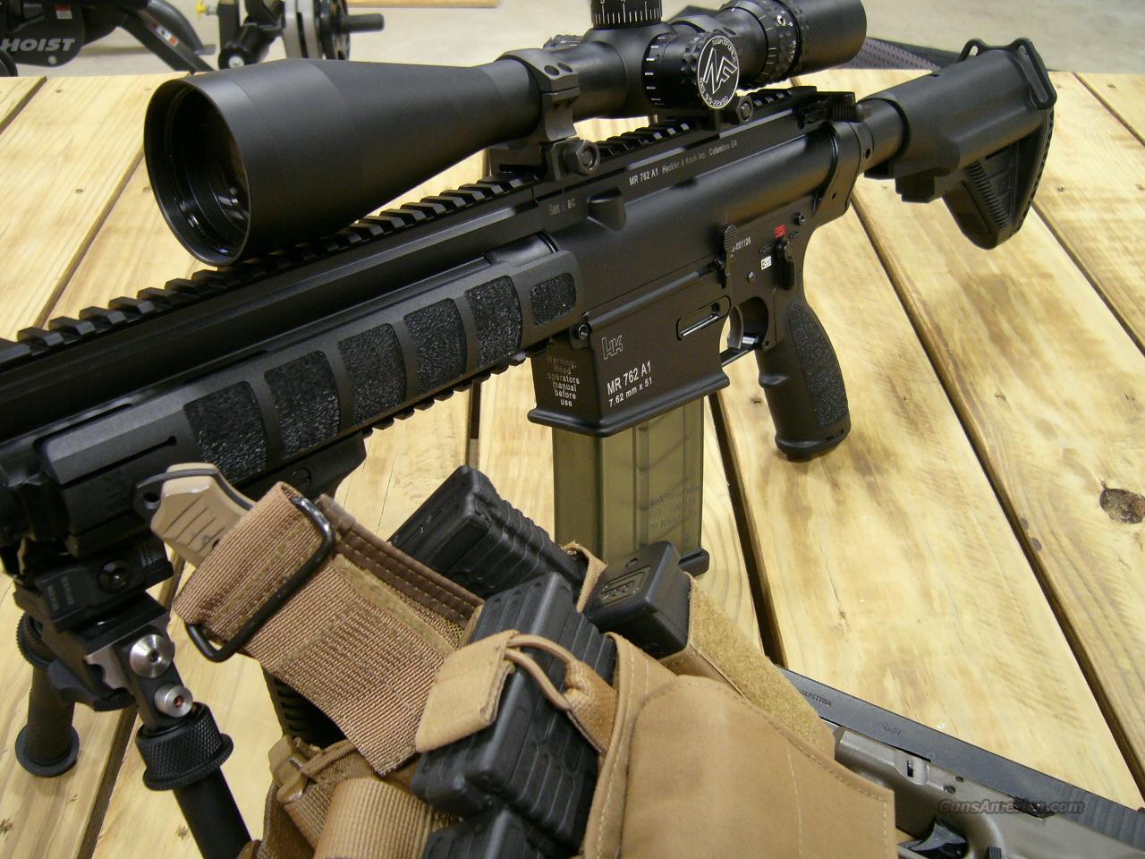 HECKLER KOCH MR 762 A1 HK 417 NIGHTFORCE NXS SC... for sale