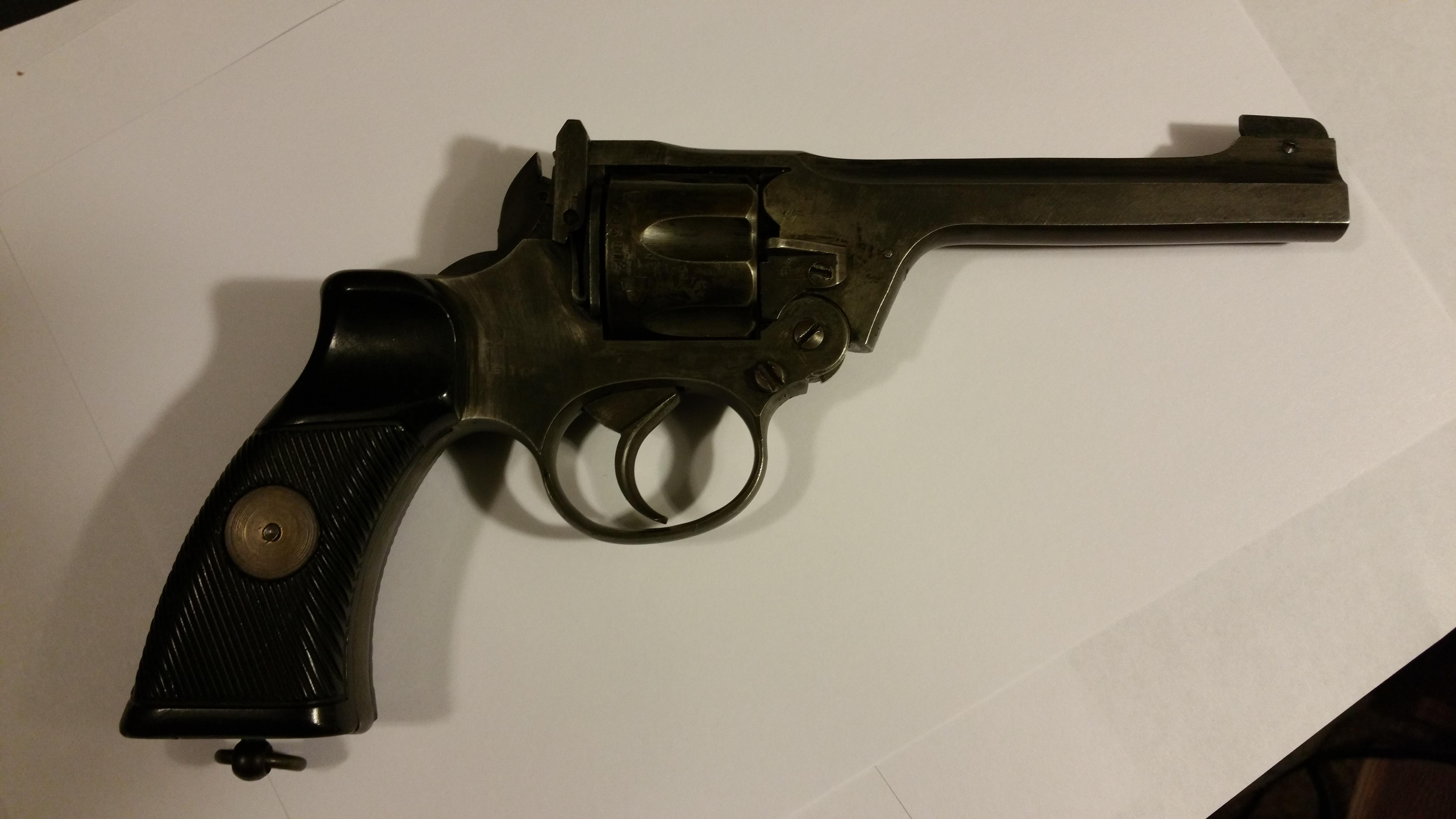 Enfield .38 caliber revolver 1941 for sale at Gunsamerica.com: 958047528
