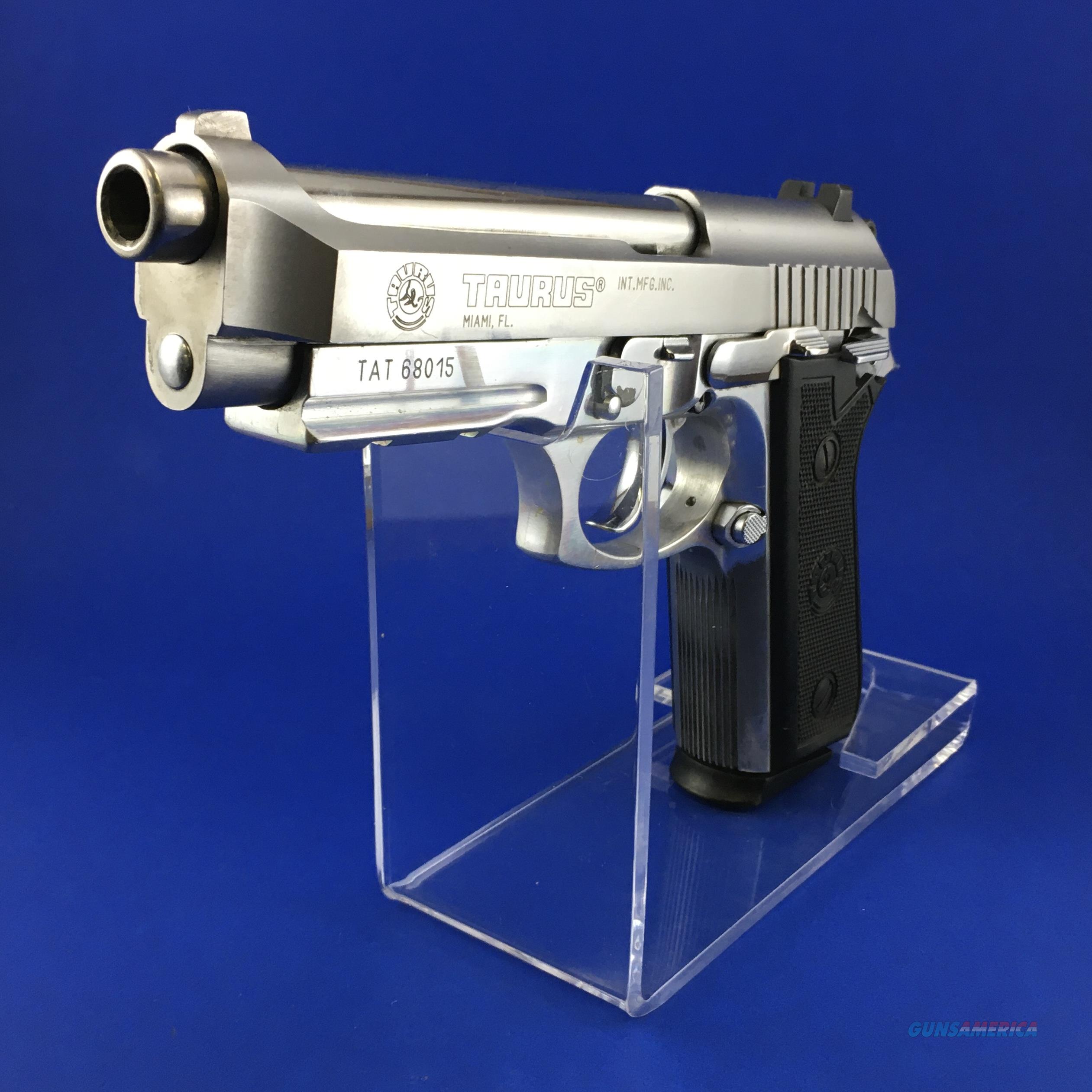 Chrome Taurus 9mm